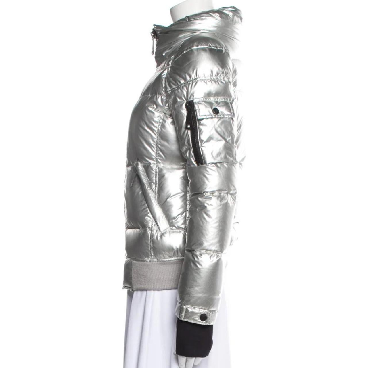 Metallic SAM down jacket originally $300 - Depop
