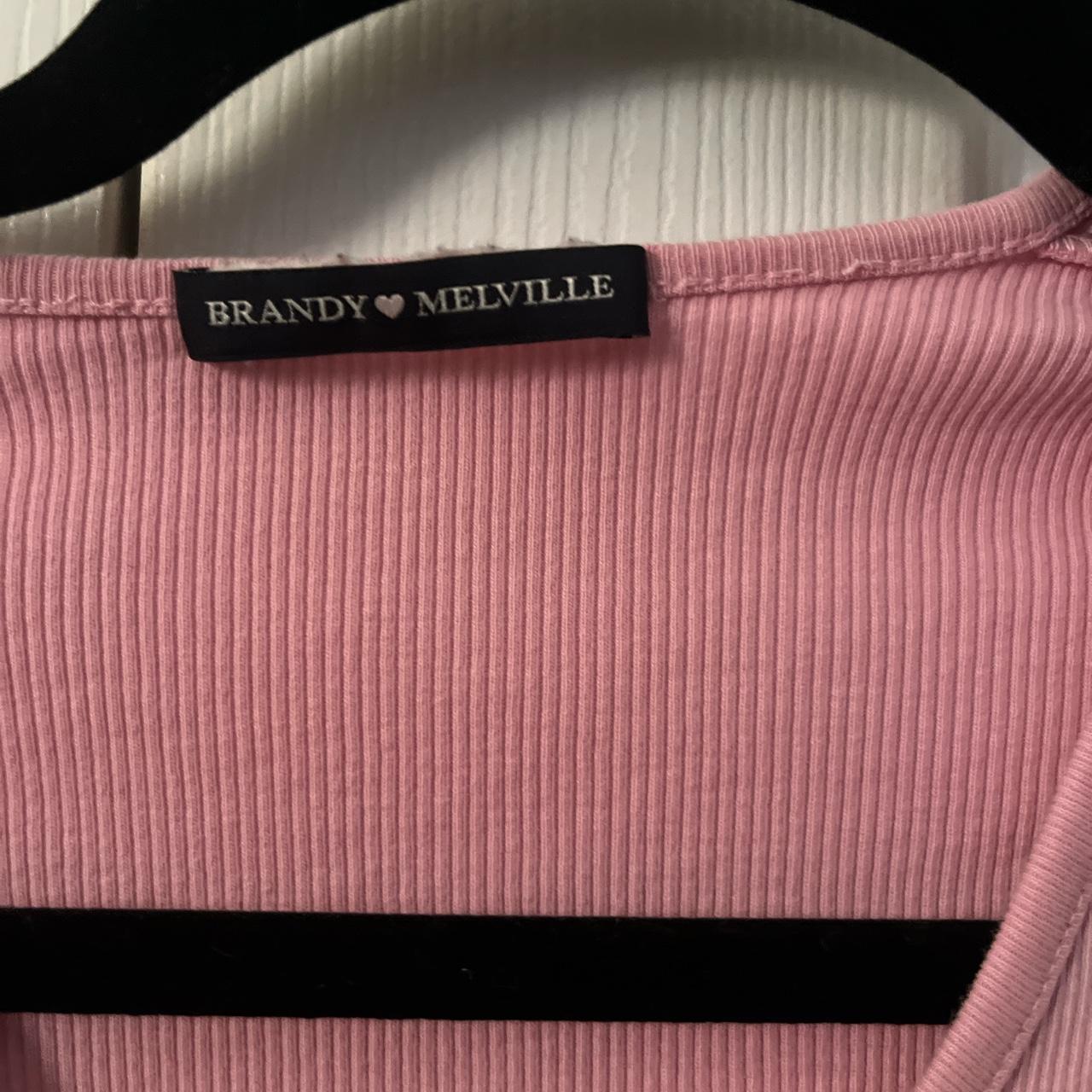 brandy top PINK lightly worn one size SEND OFFERS (... - Depop