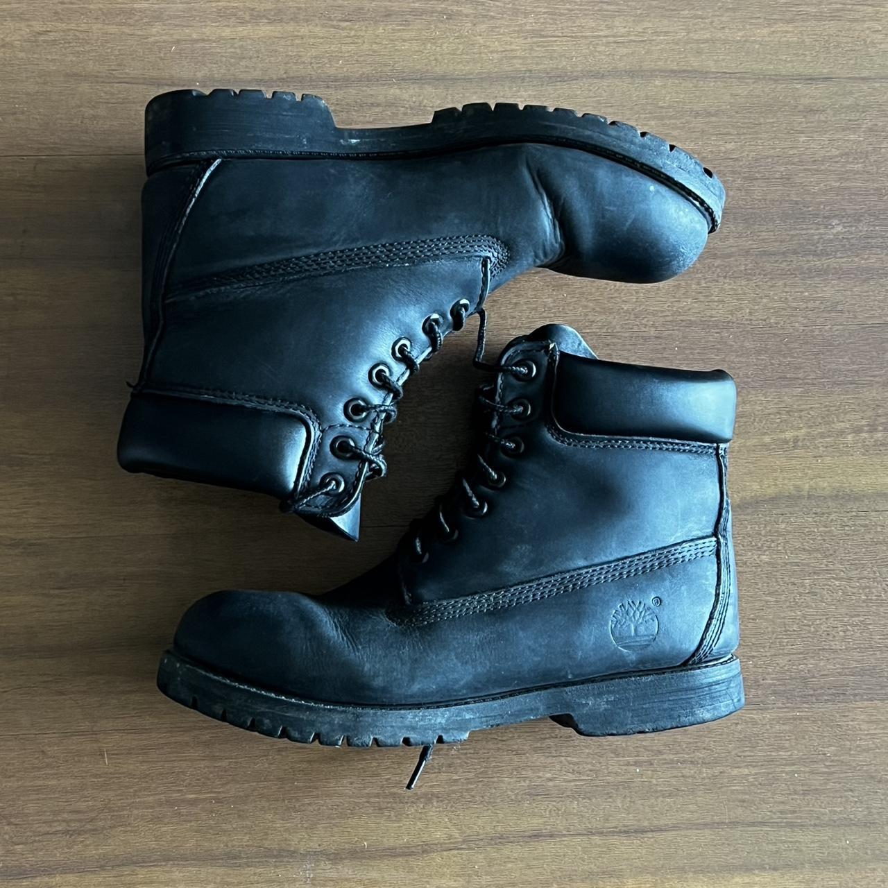 Black Nubuck Timberland Boots Men’s US Size... | Depop