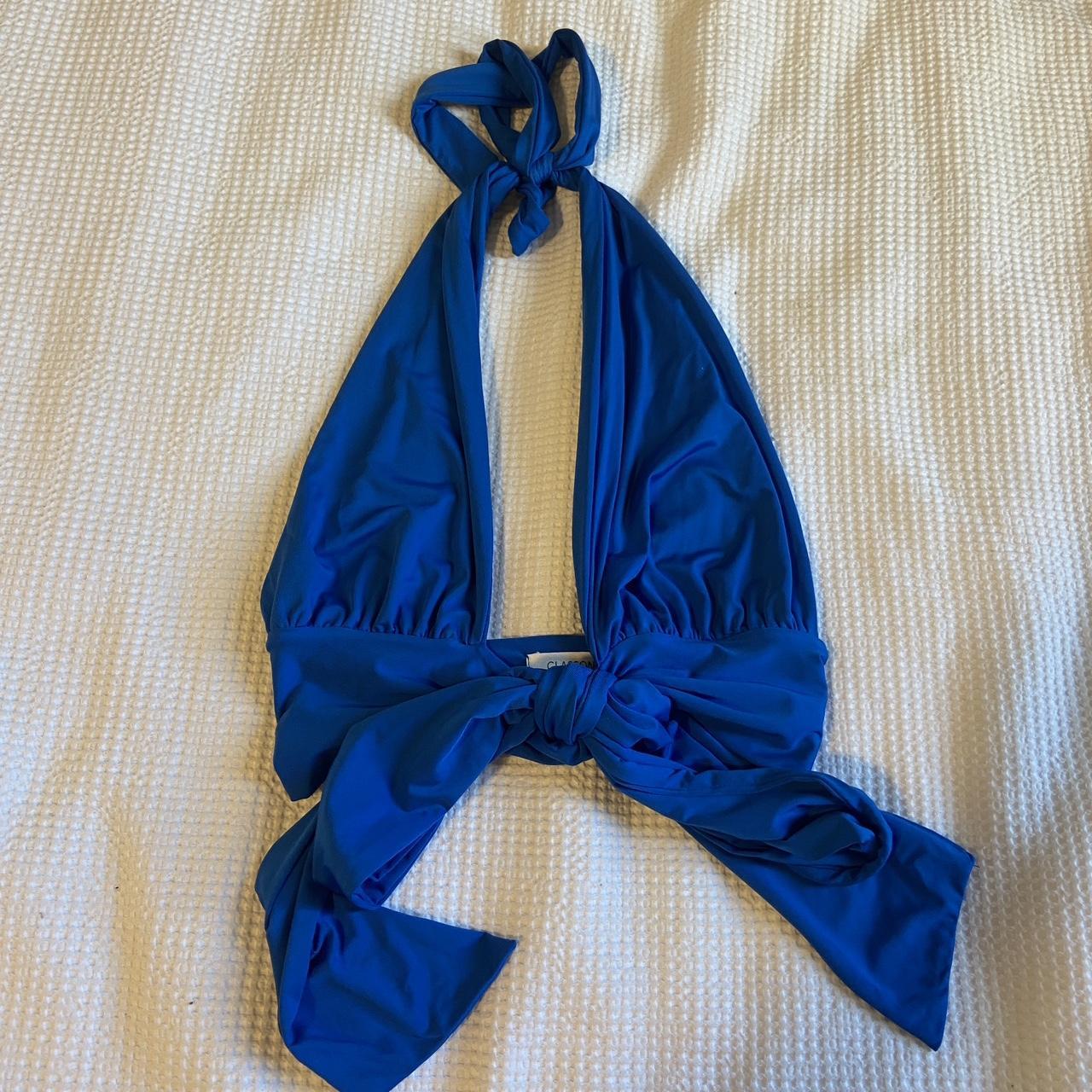 Glassons tie up top size xs very stretchy - Depop
