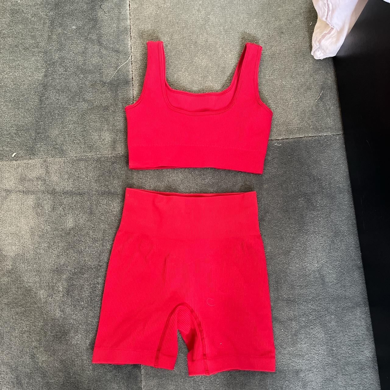 Workout set. Red. From Amazon I think. No PayPal - Depop