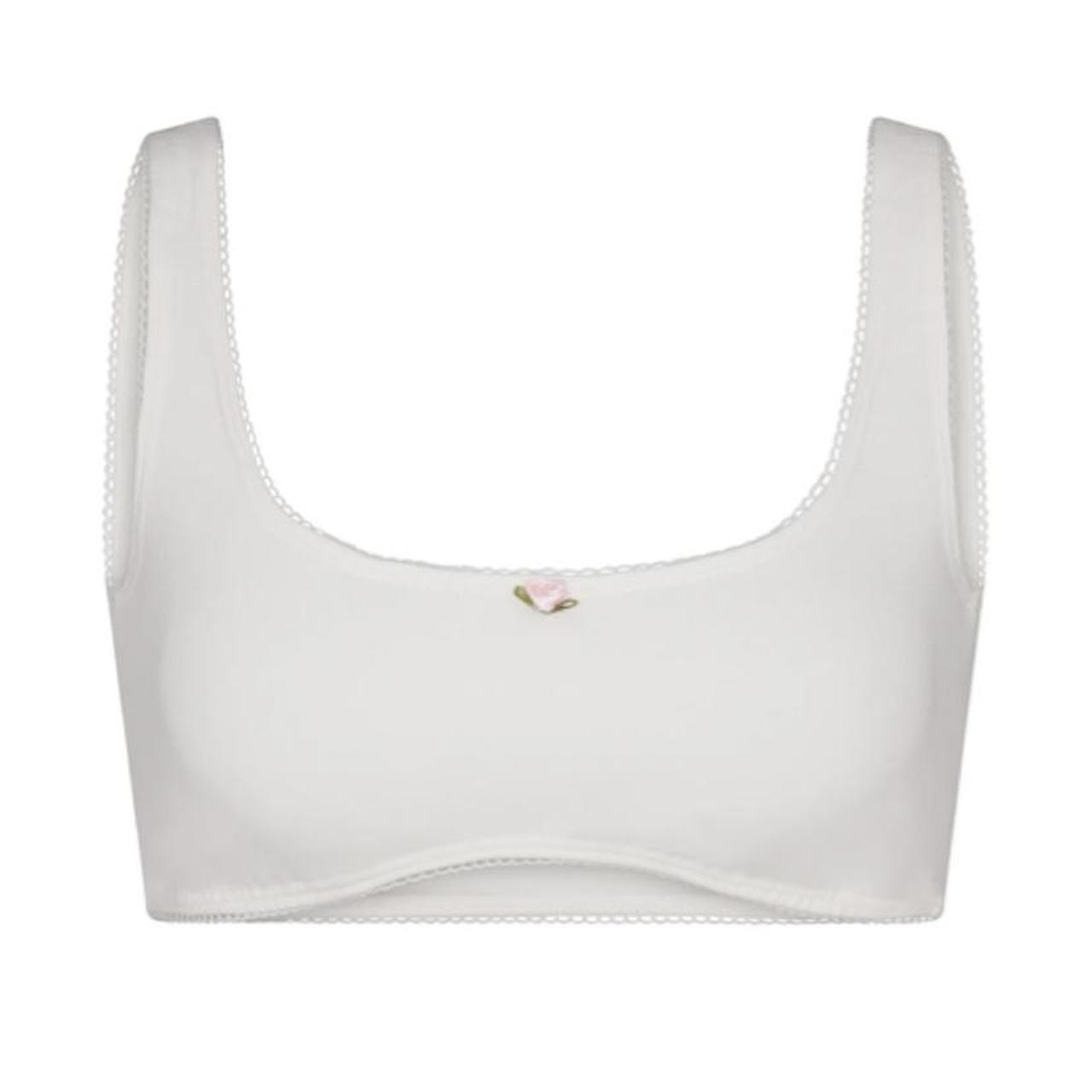 Rat Boi scooped back bralette in cloud white. Like... - Depop