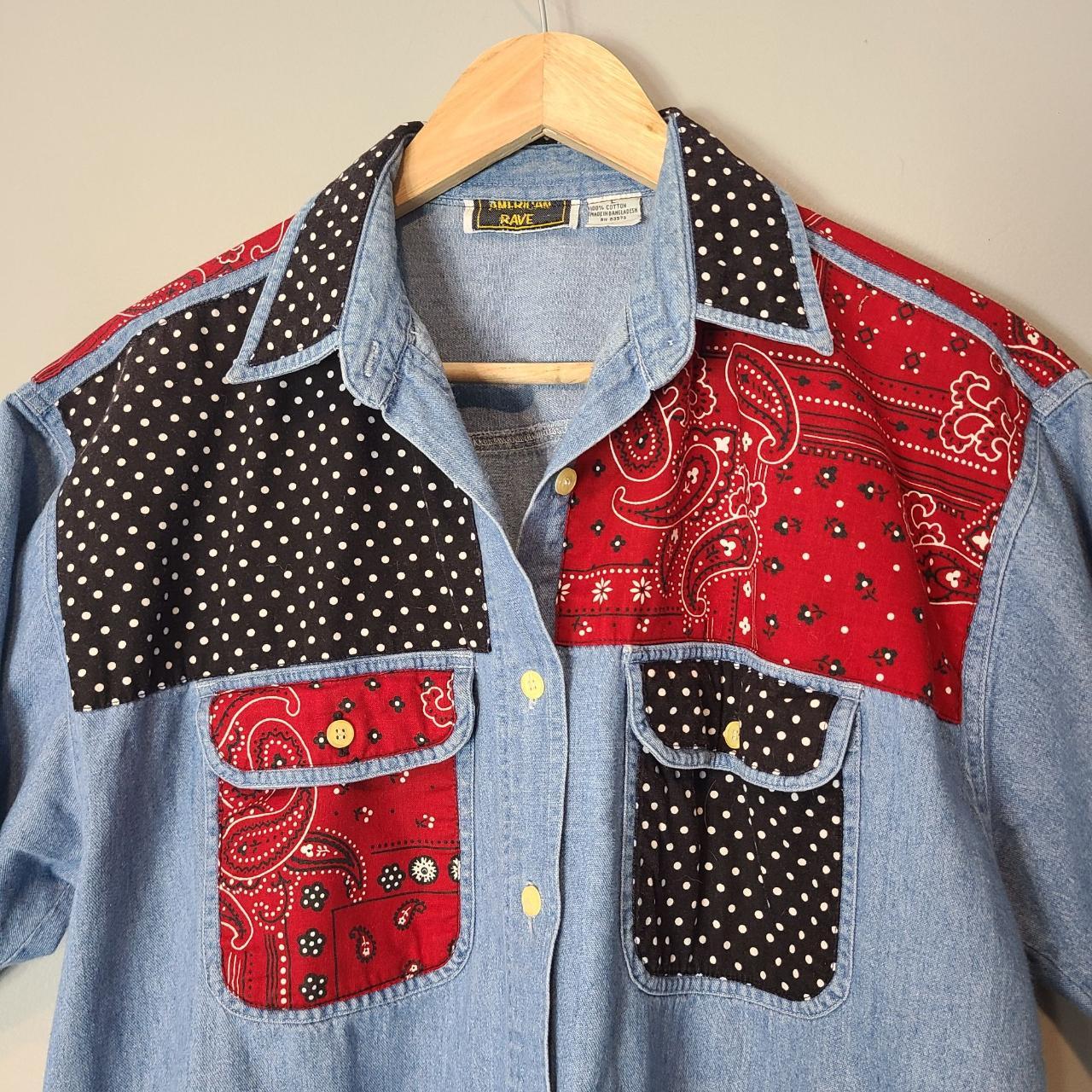 Channel your inner cowboy with this unique denim... - Depop