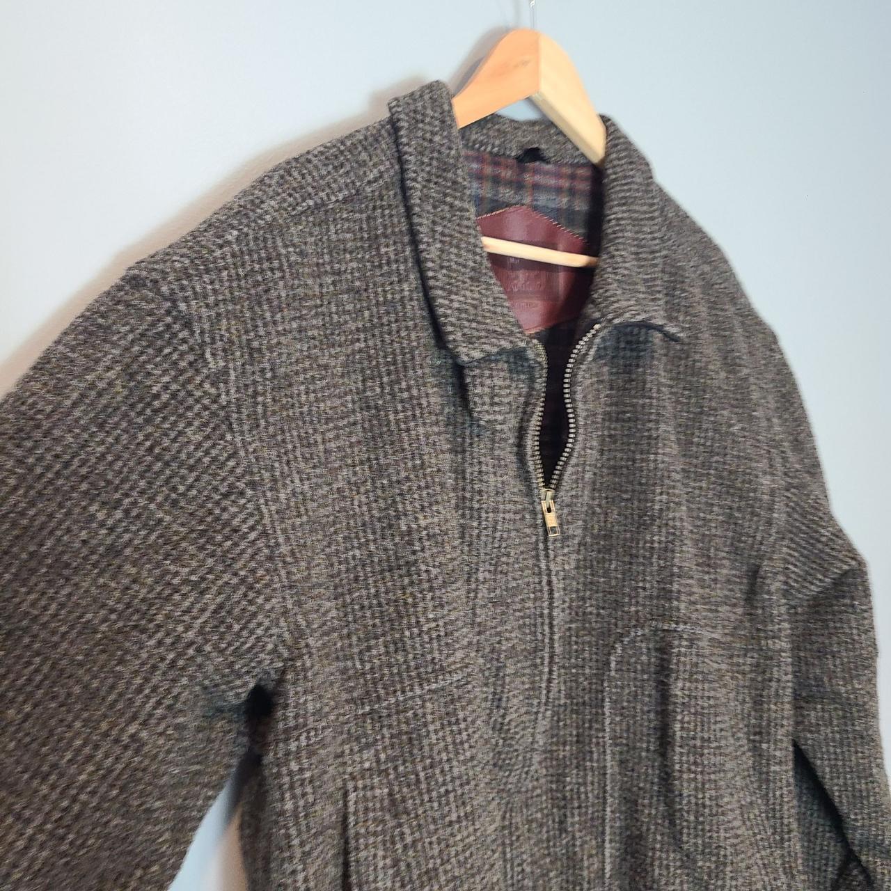 Woolrich Vintage Jacket Mens Large Wool Plaid High... - Depop