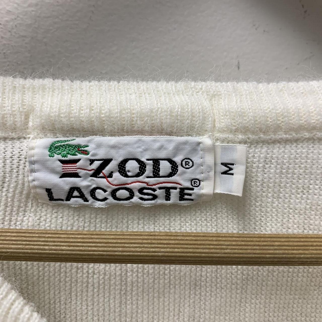 Vintage 80s 1980s Izod Lacoste alligator logo... - Depop