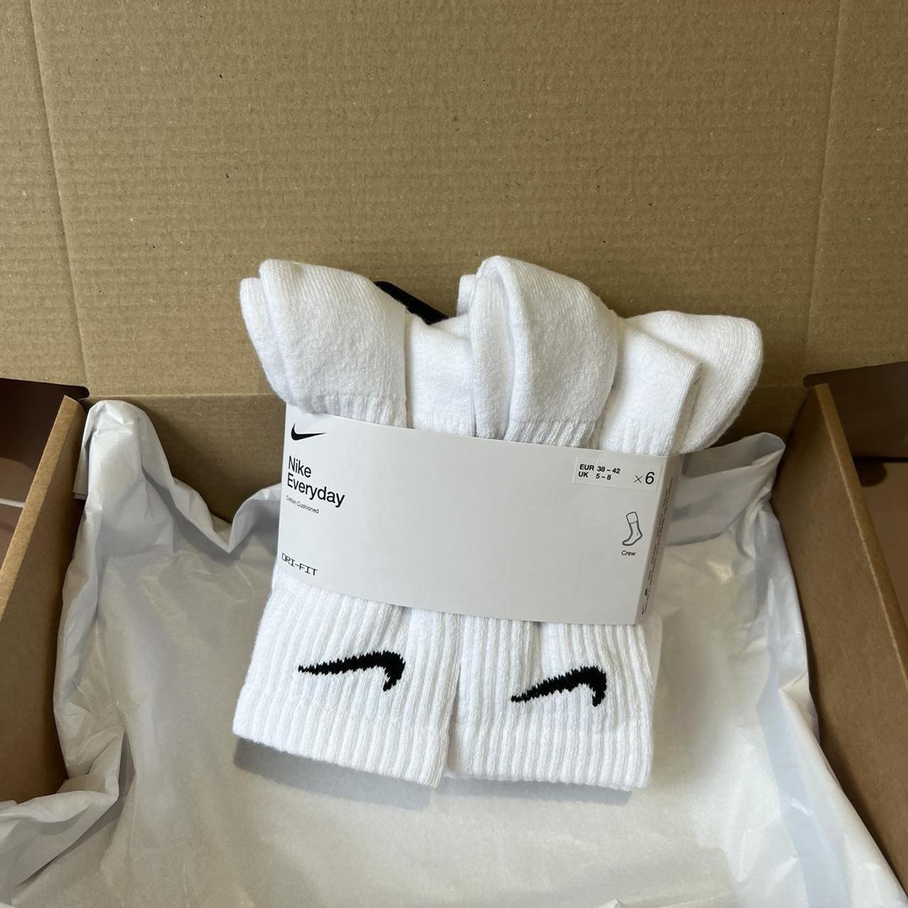 Brand new Nike socks. Pack of 6 pairs. Nike crew... - Depop
