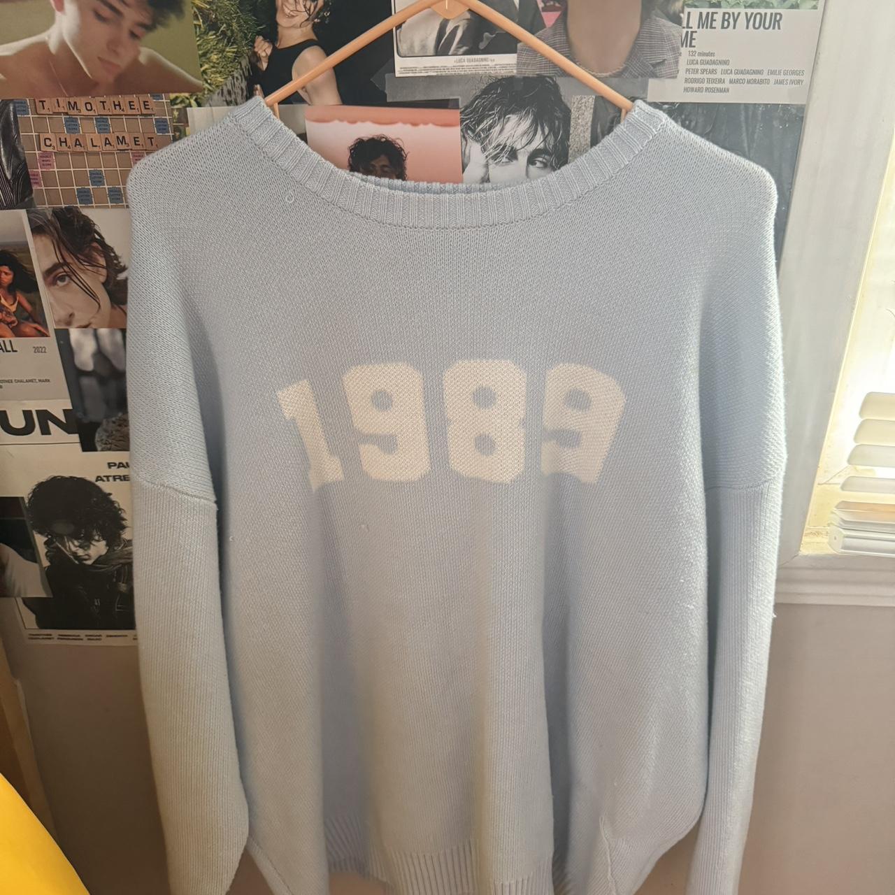 Taylor swift Inspired ‘1989’ sweater. Only worn a... - Depop