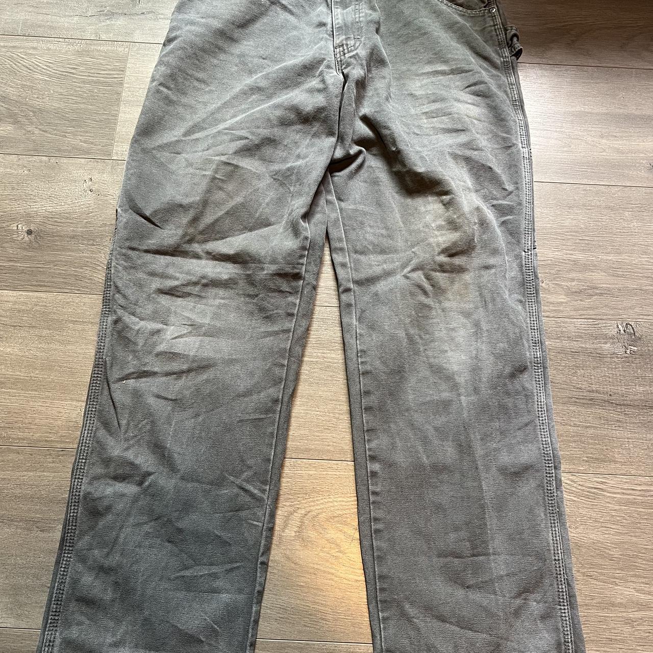 Mens Dickies Light Grey Jeans 34x32 Depop