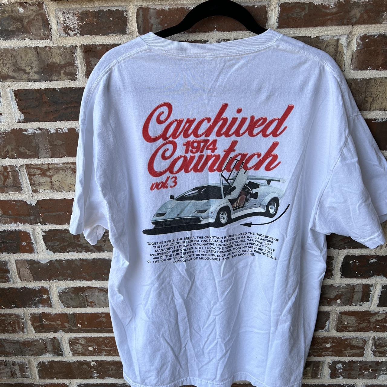 Car archived Countach T Shirt - Depop