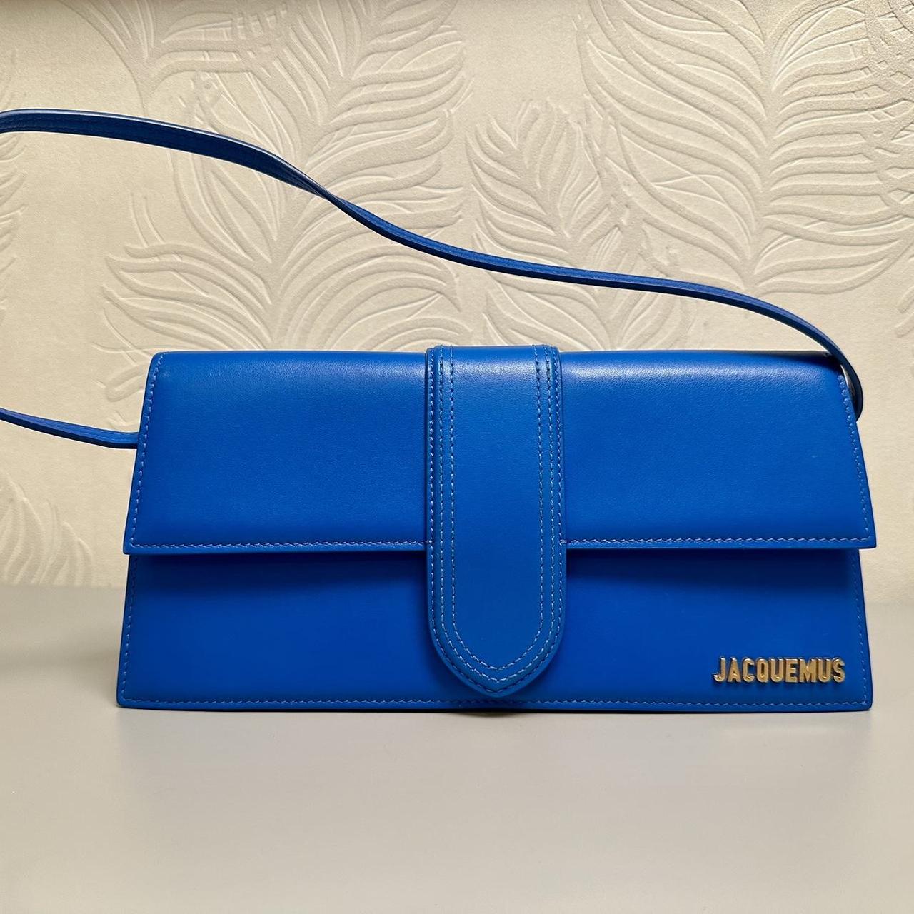 🦋🩵 JACQUEMUS Le Bambino Blue Bag 🩵🦋 EXTREMELY... - Depop