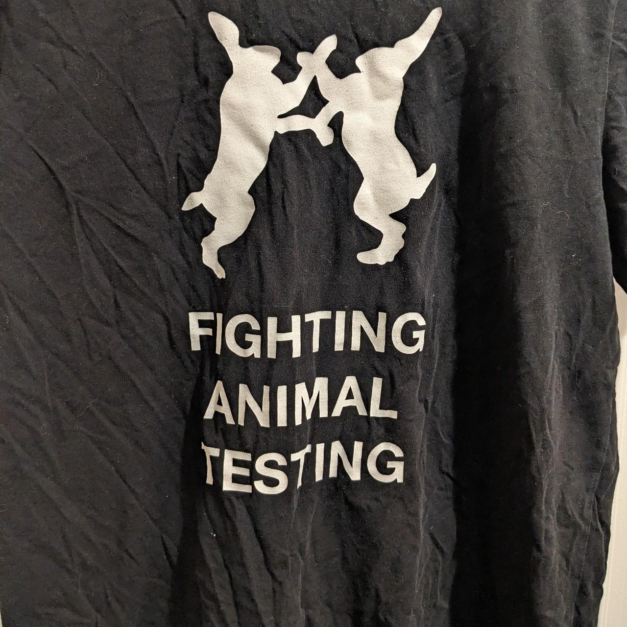 Lush Cosmetics Fighting Animal Testing t-shirt.... - Depop