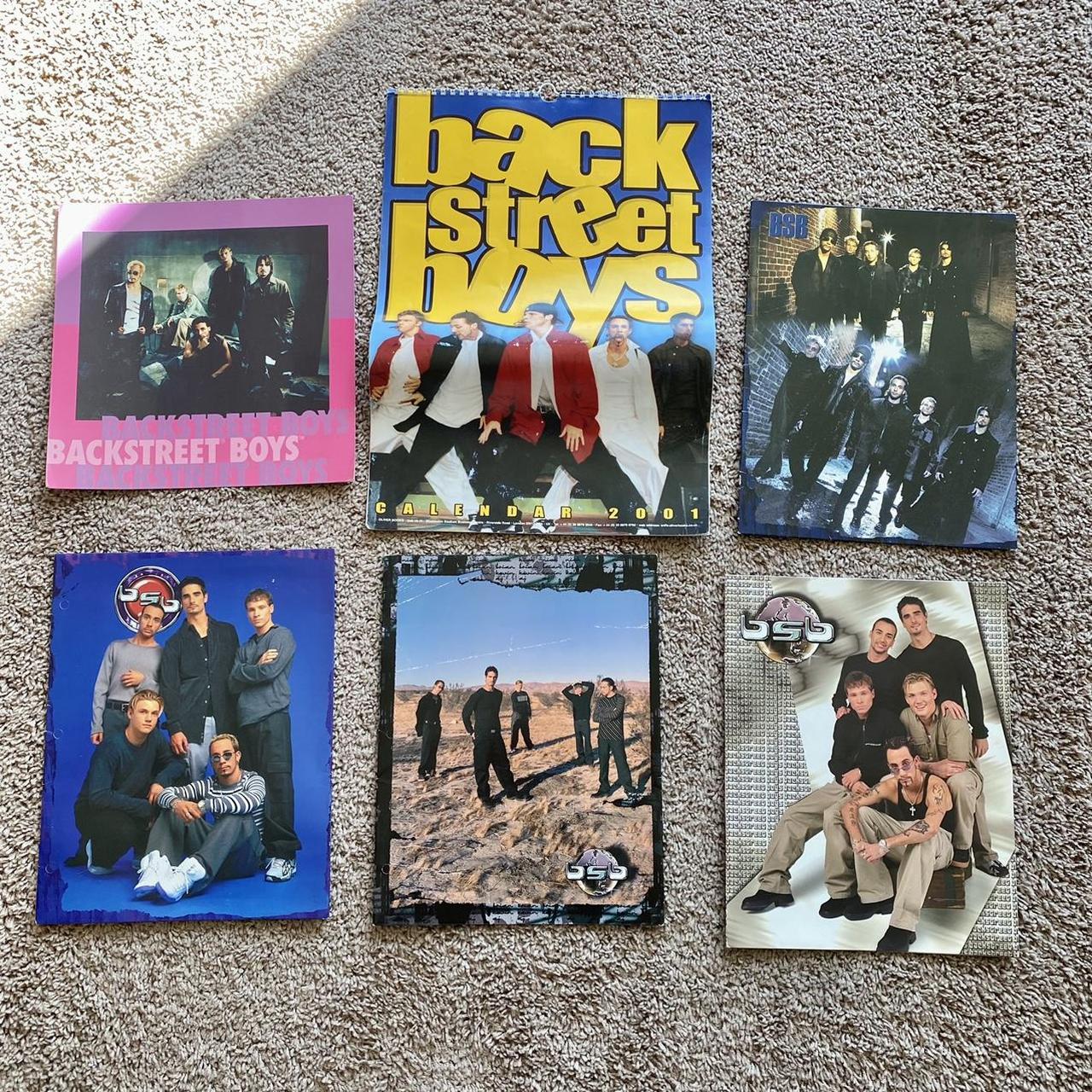 Y2k Back street boys folders / calendar. Bundle of... - Depop