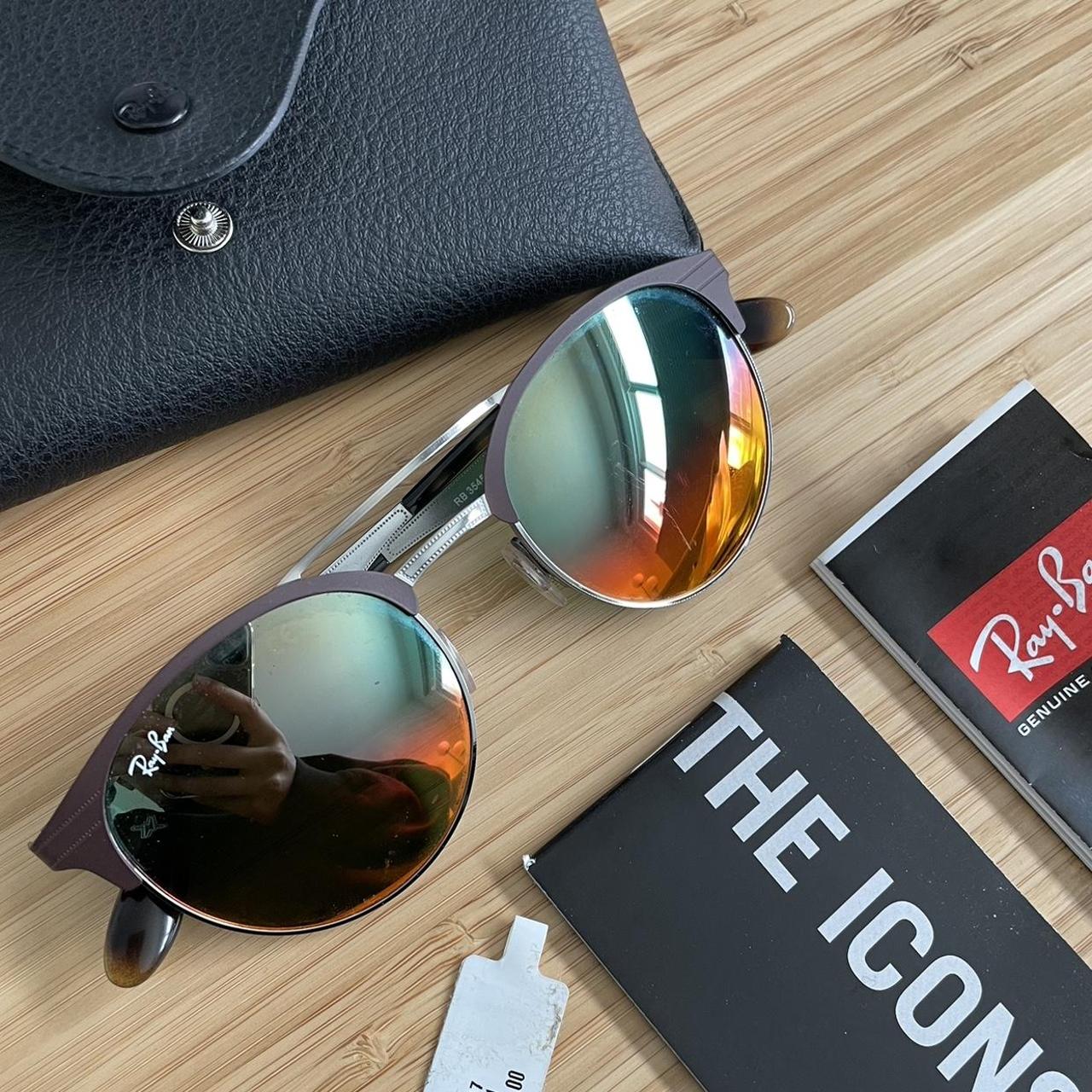 Ray Ban Sunglasses sunset gradient lens purchased... - Depop