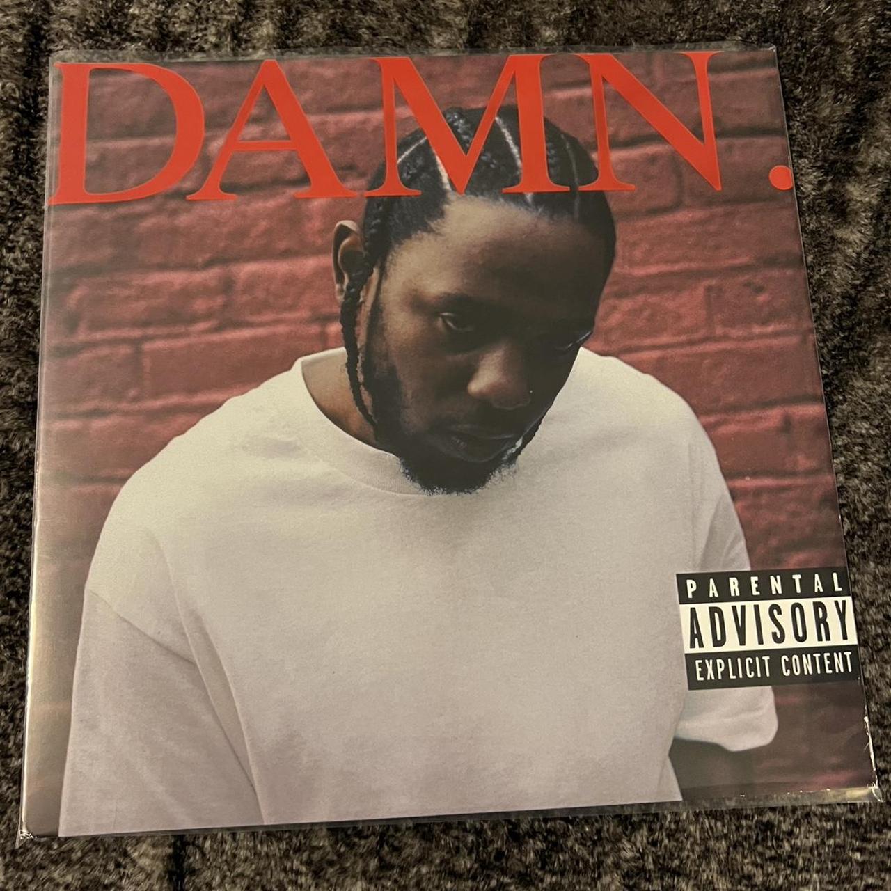 "DAMN." by Kendrick Lamar 🩸🎙️‼️ Standard 12" vinyl... - Depop