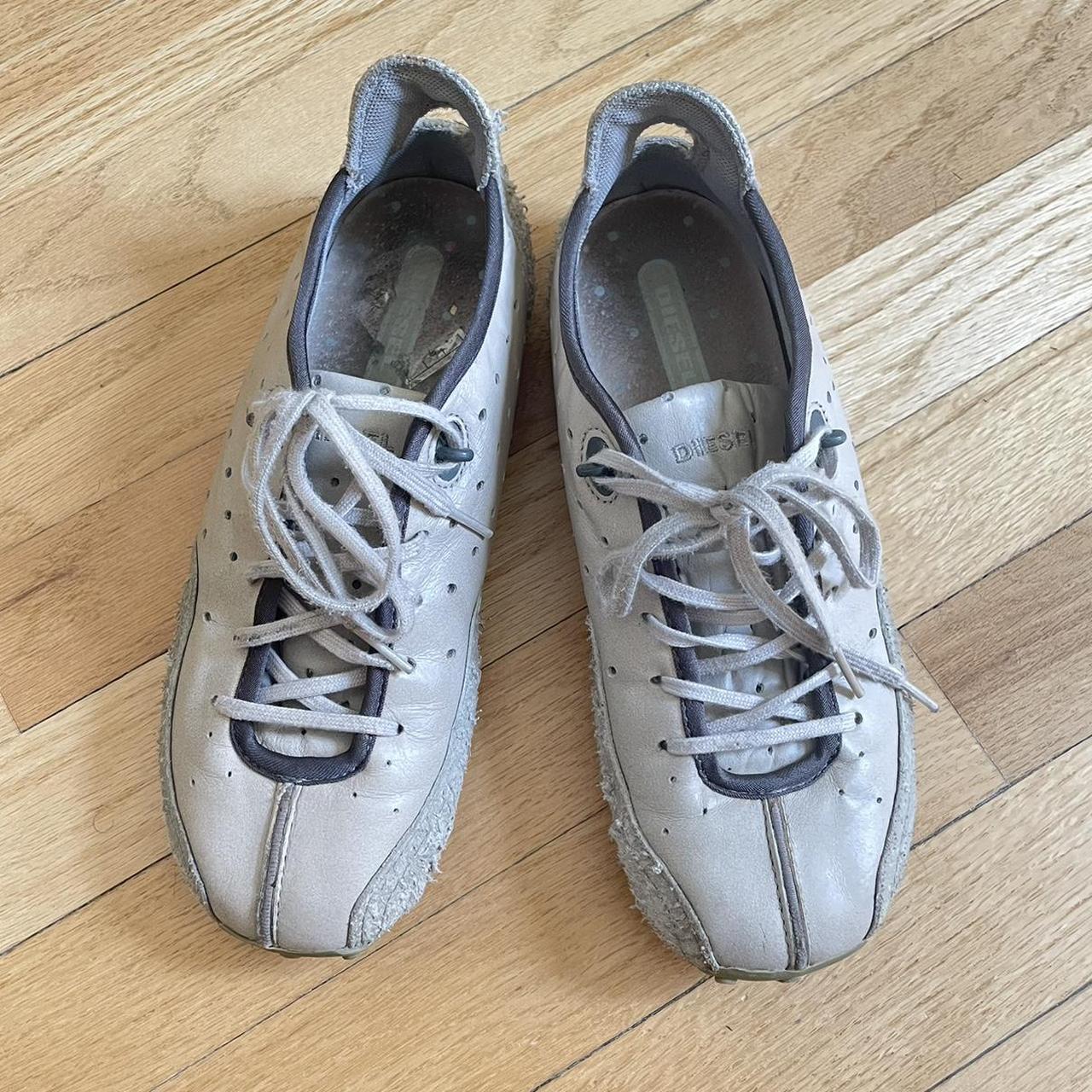 Diesel Women's Grey Trainers | Depop