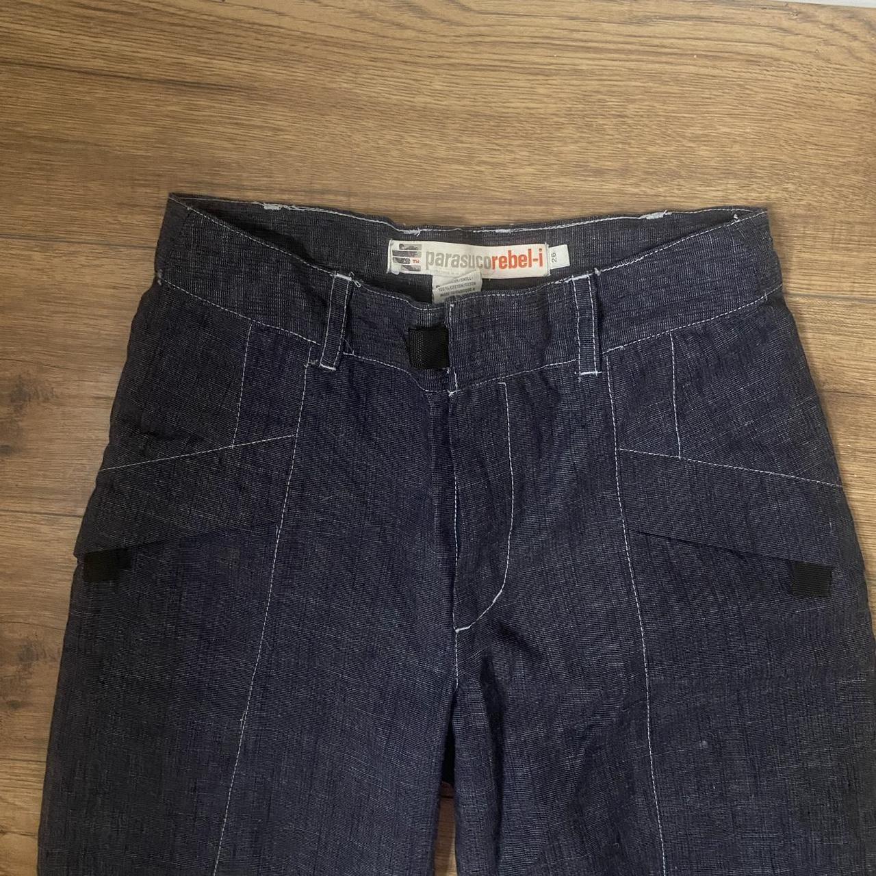 Incredible rare NWOT y2K Parasuco cargo pants/... - Depop