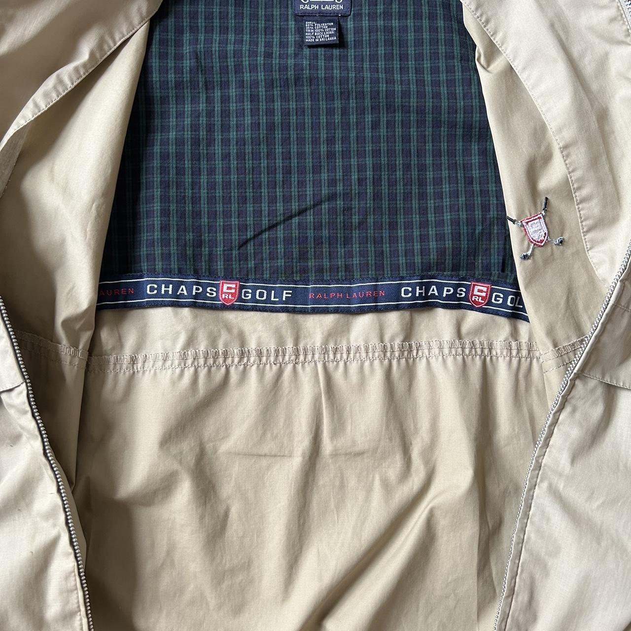Chaps Lightweight Golf Jacket Cotton & Polyester... - Depop