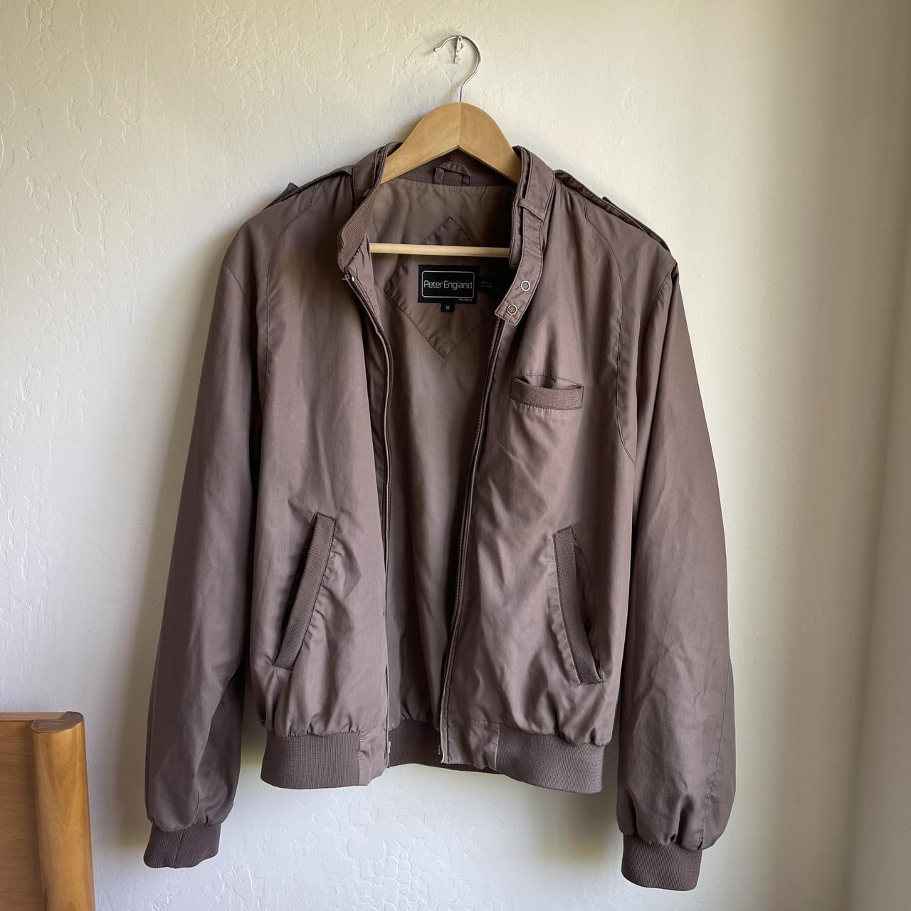Vintage members only style jacket in brown. Has some... | Depop