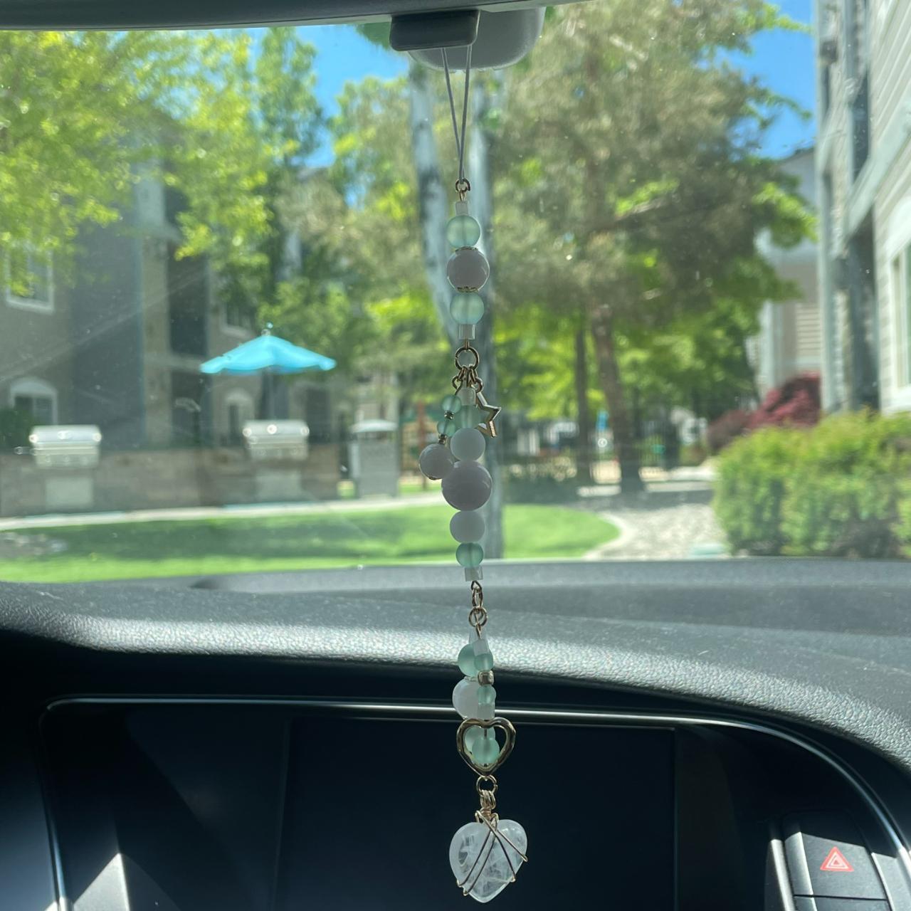 Handmade charm for your car rearview mirror:) - Depop