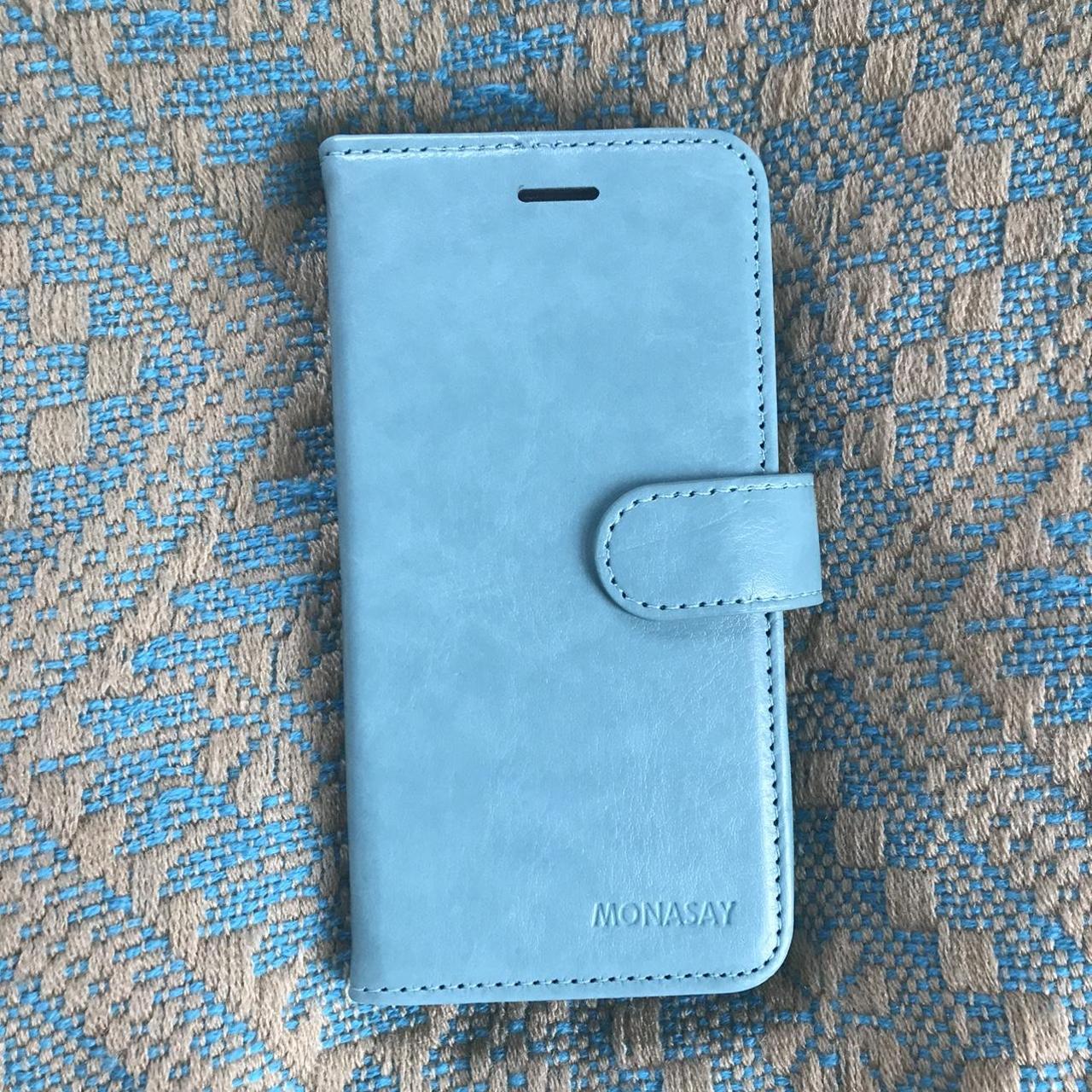 Brand new monasay blue iPhone 7 case #monasay... - Depop