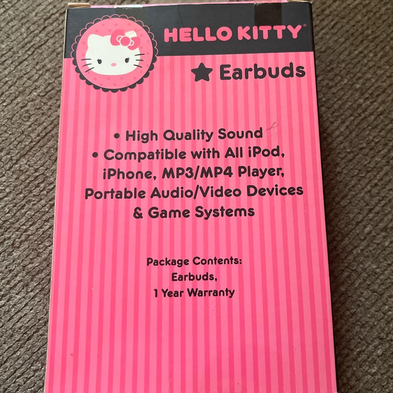 Hello kitty glitter earbuds 💘 Brand new / never... - Depop