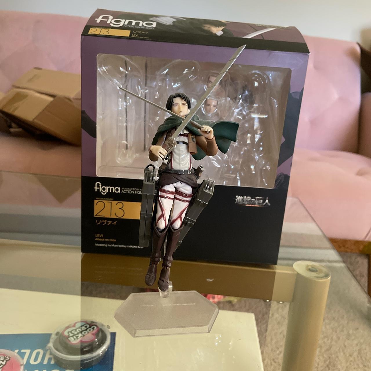 Levi Ackerman figure Figma perfect condition very... - Depop