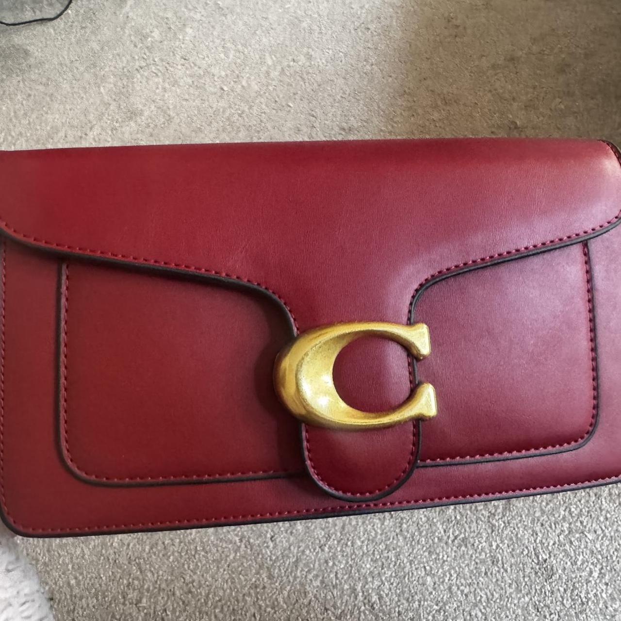 Red coach shoulder bag - (d00p ) | Depop