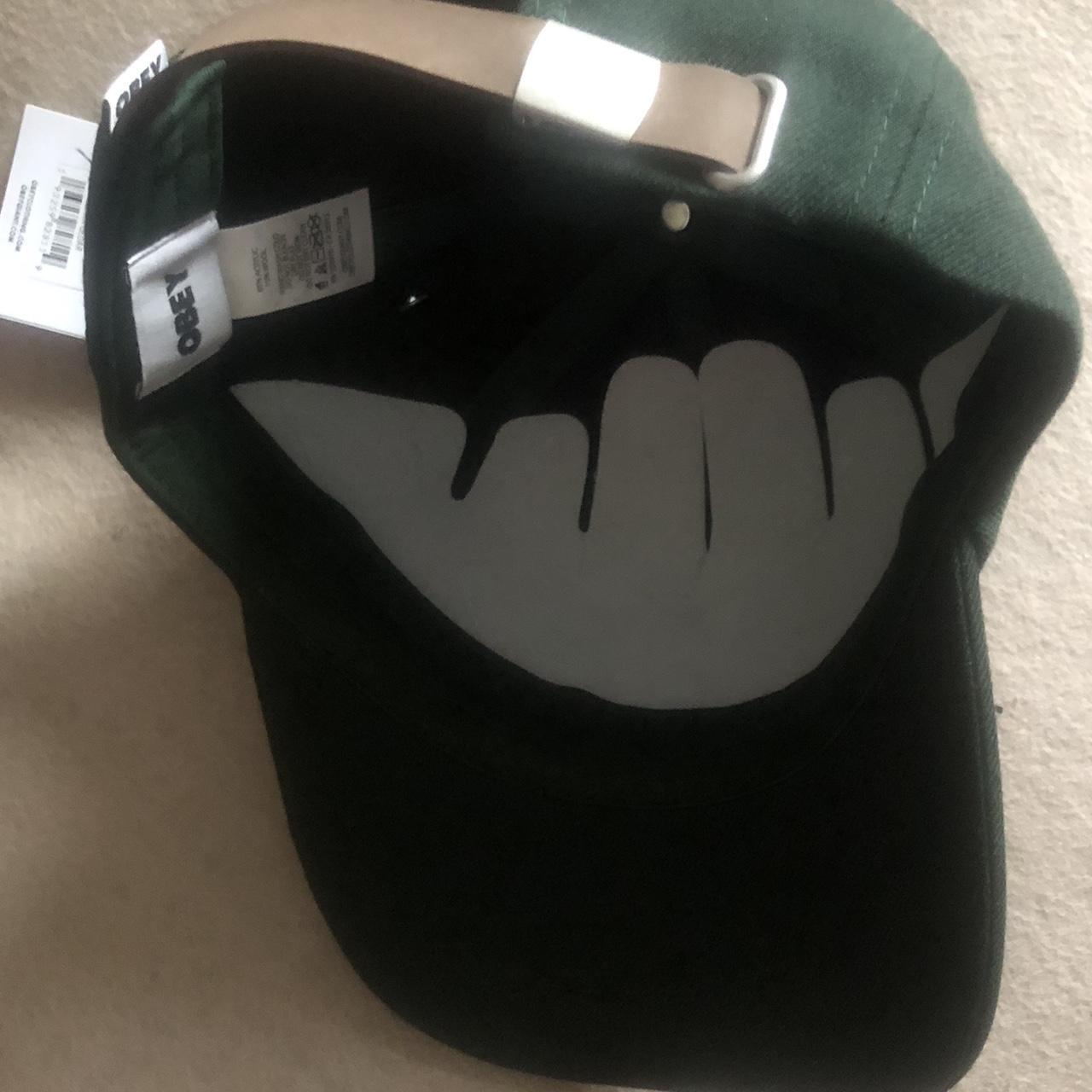 Obey basque 6 panel cap in green Brand new with tags... - Depop