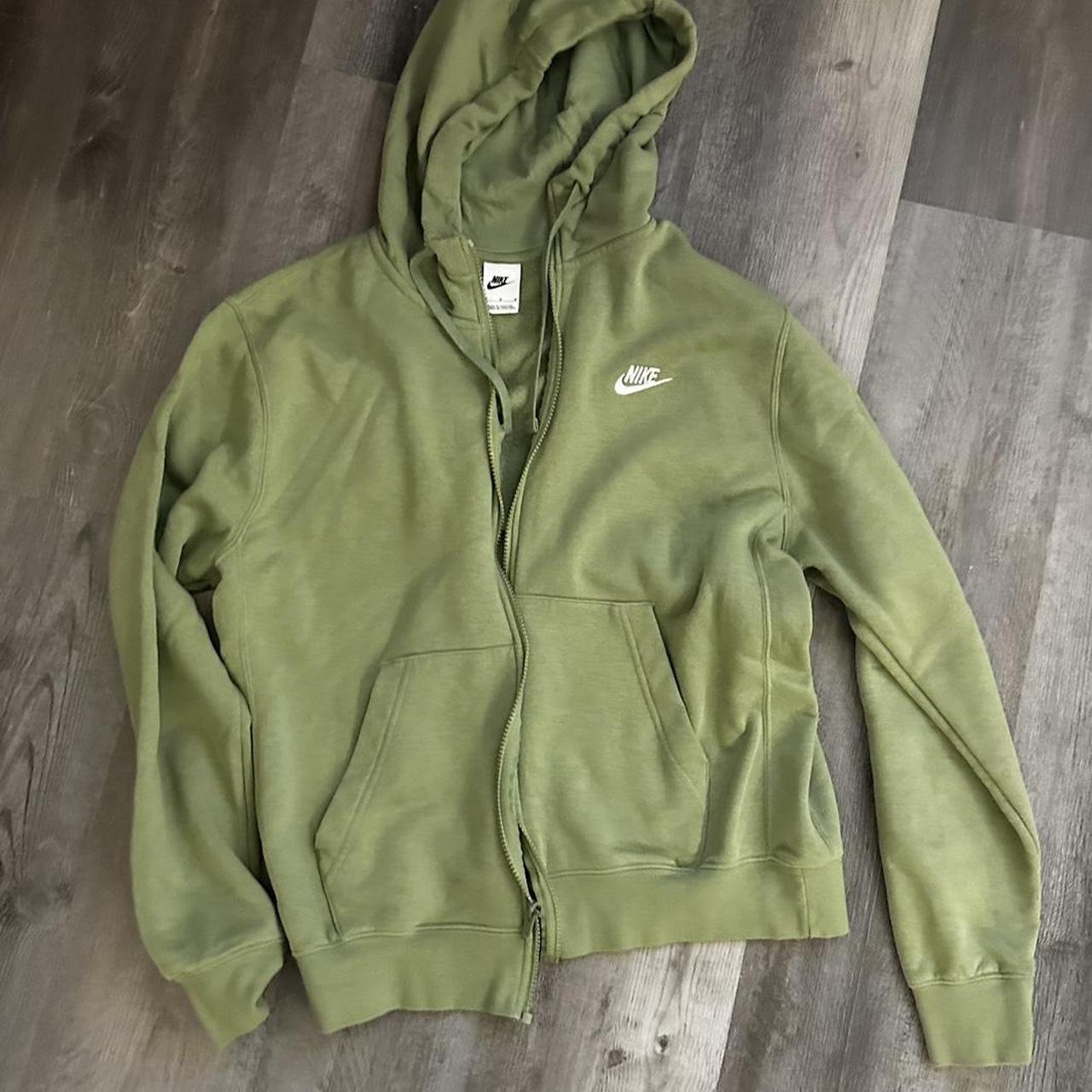 Forest Green Medium Nike Sportswear Club Fleece... - Depop