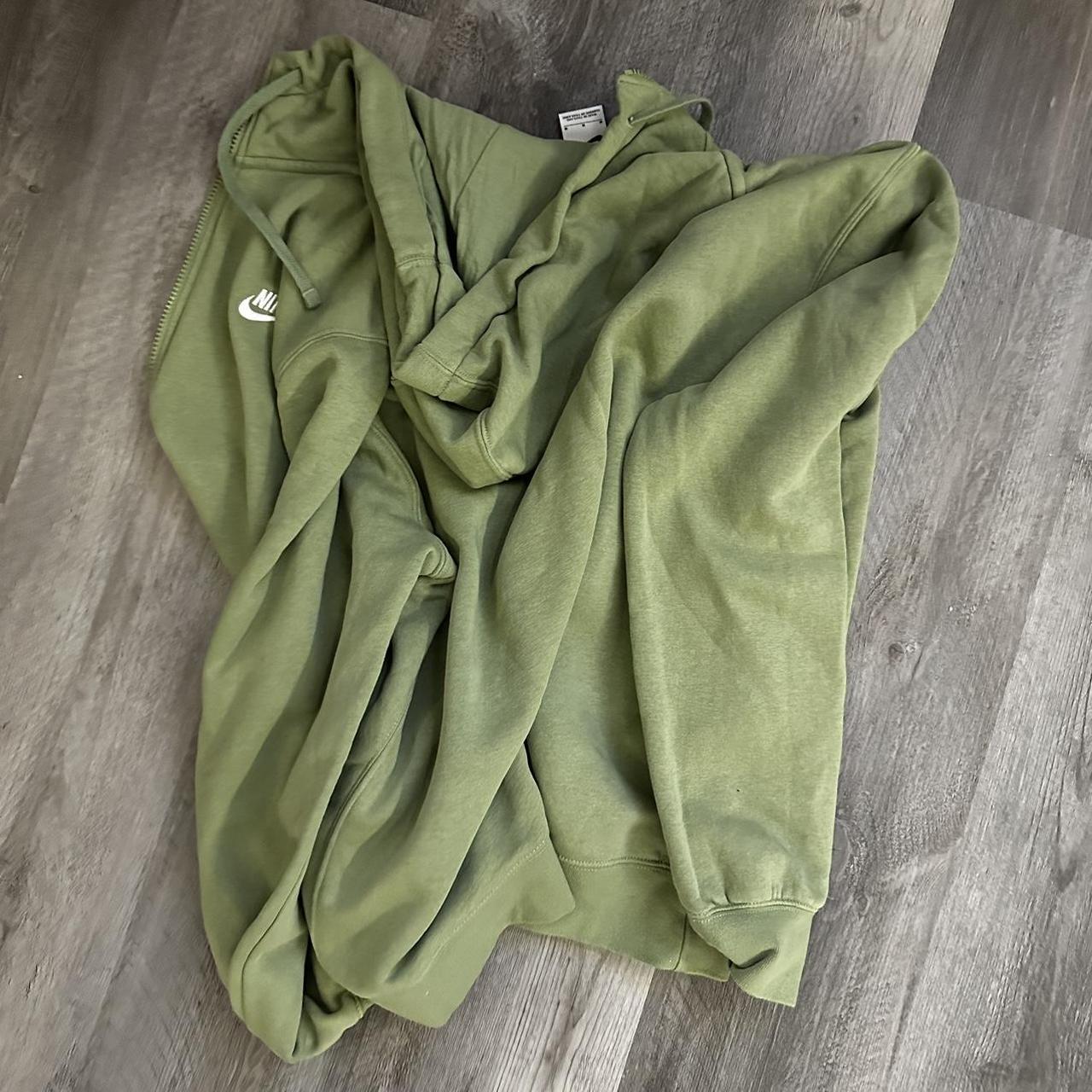 Forest Green Medium Nike Sportswear Club Fleece... - Depop