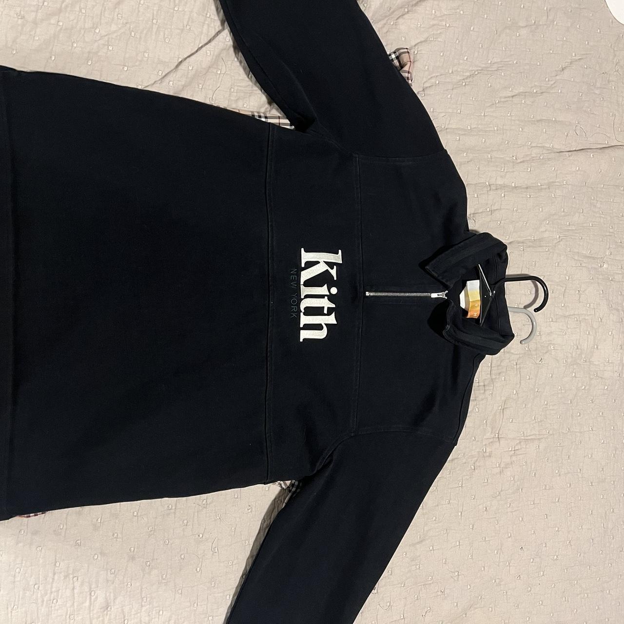 Kith fall 2022 quarter zip worn once - Depop