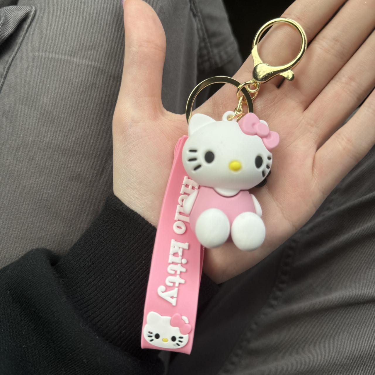 Hello Kitty Keychain 🎀 Never used🎀 #hellokitty #pink... - Depop