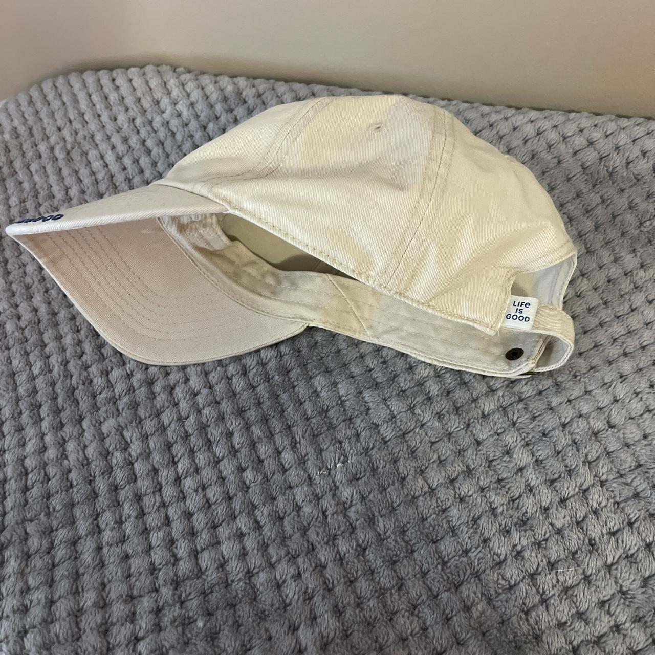 Life is Good Women's Tan Hat | Depop