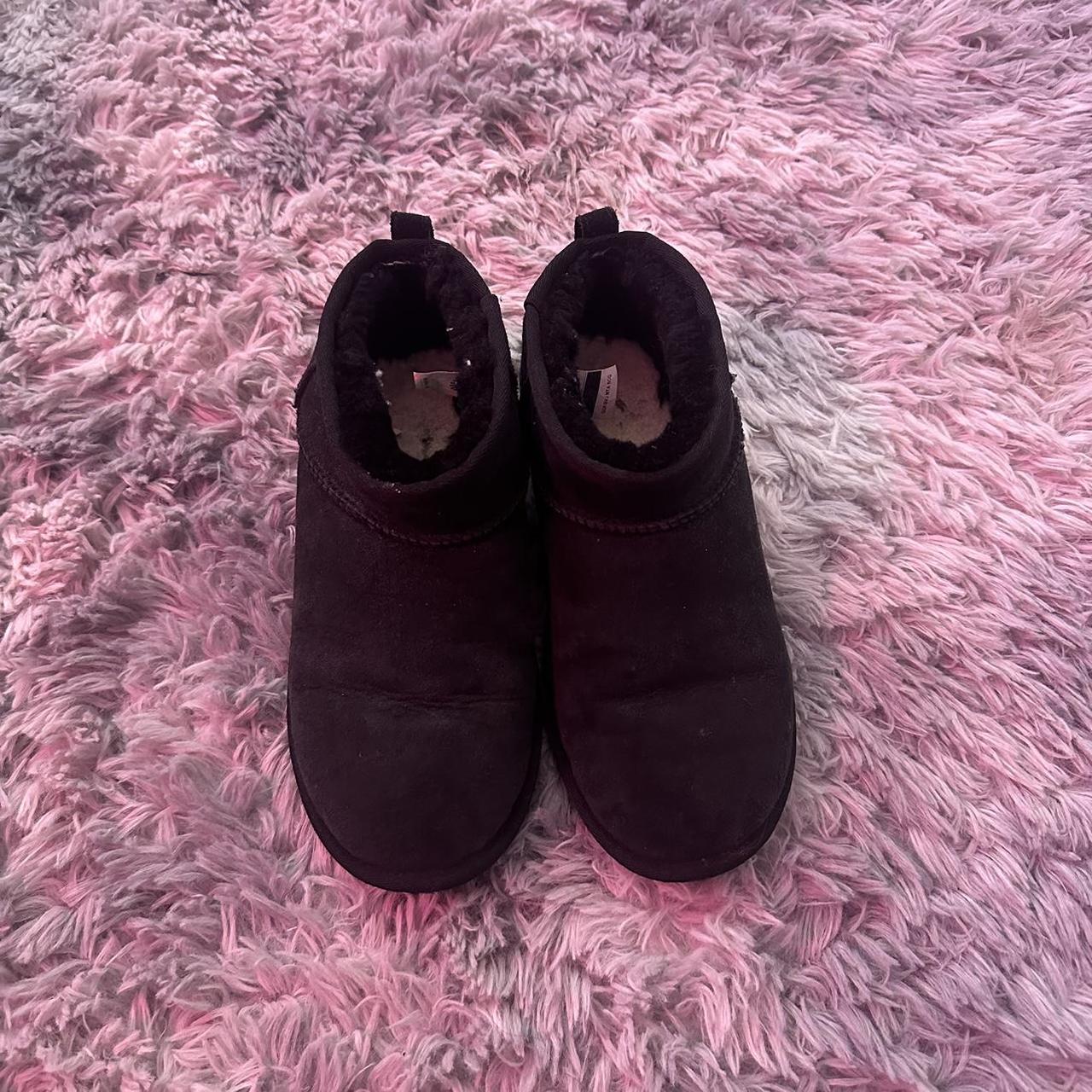UGG black low boots #uggs #winter #boots - Depop