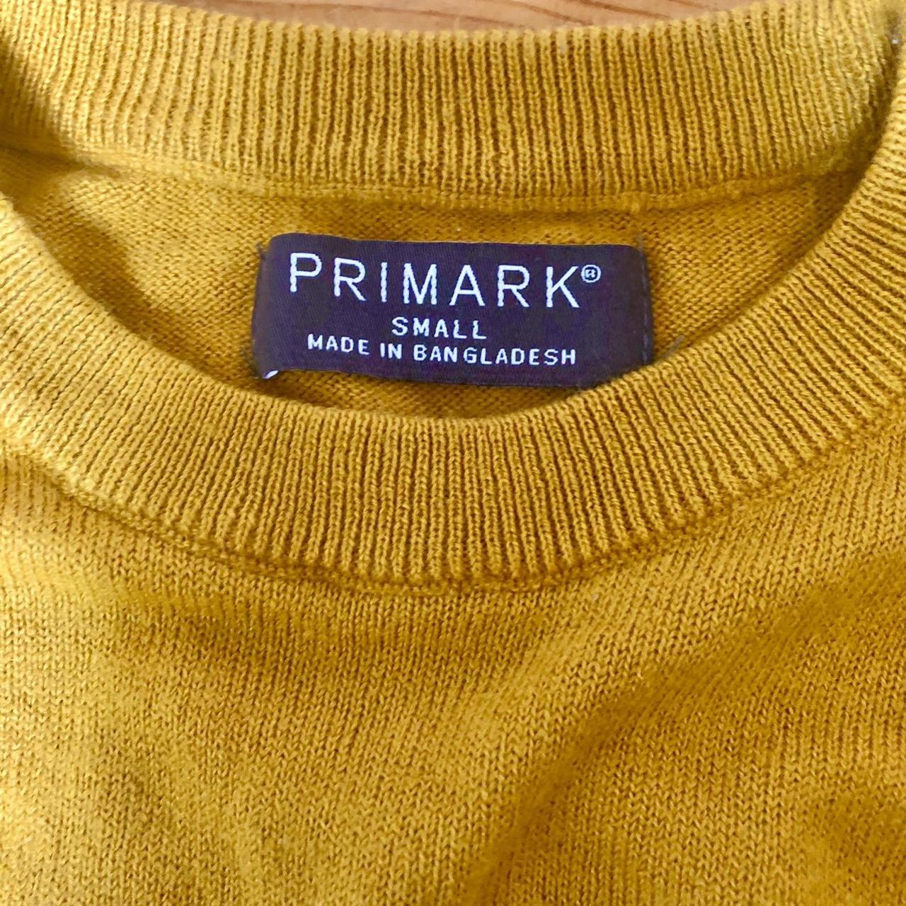 Super cute mustard and green knit jumper from... - Depop