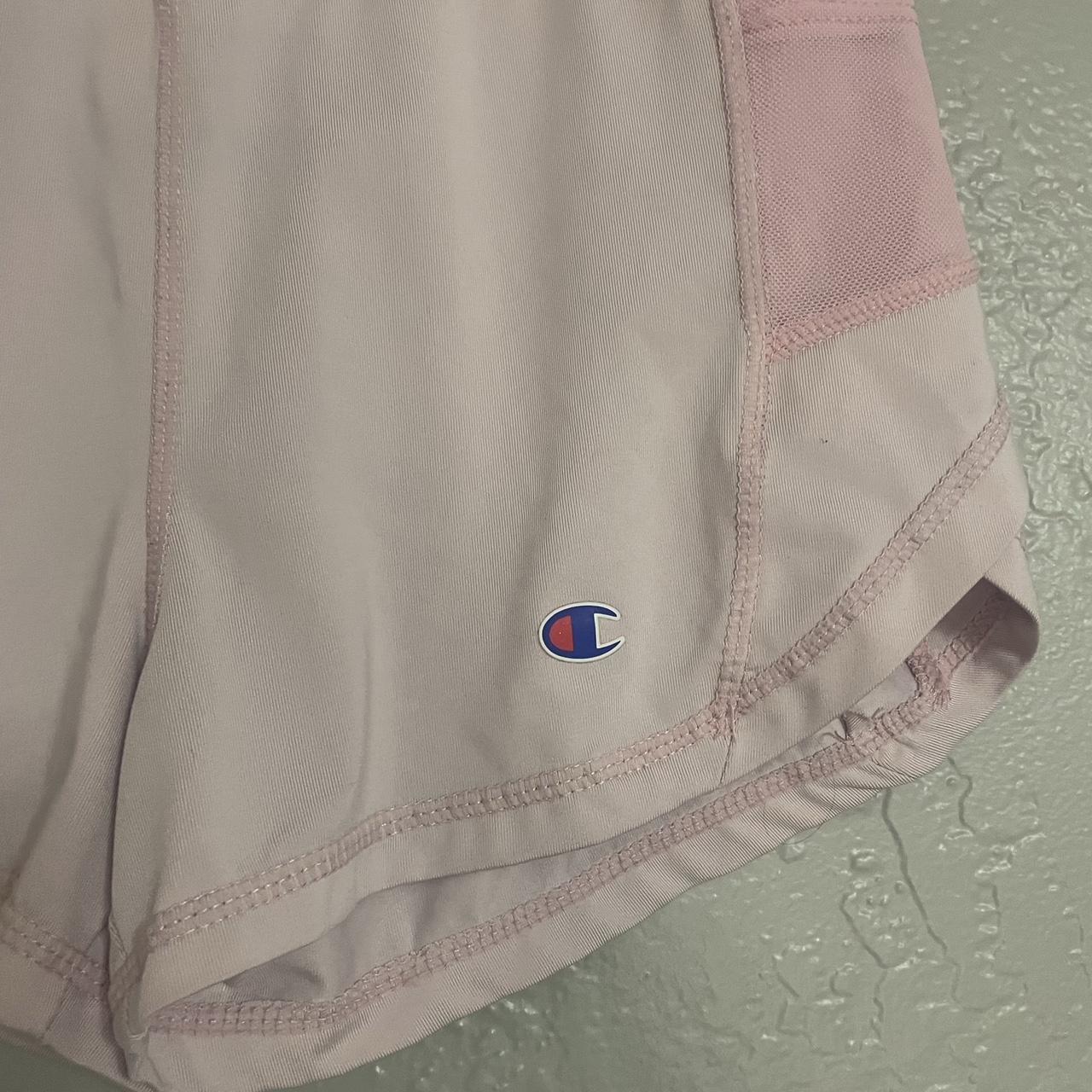 Champion Pink Shorts | Depop