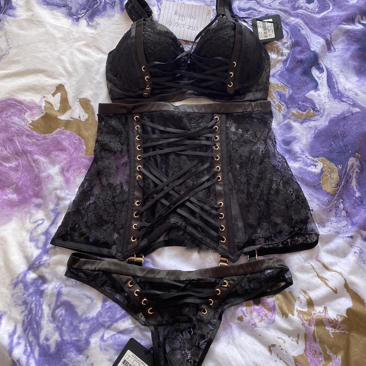 Honey Birdette Alexandra Set Bra: 12E Suspender:... - Depop