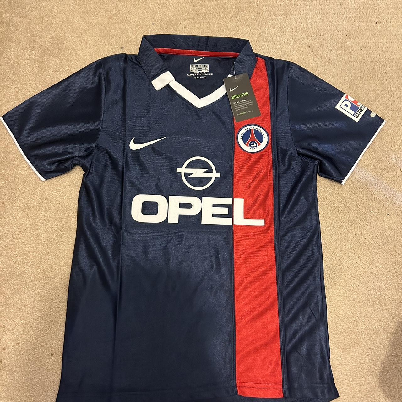Retro PSG 2001-02 Home Shirt - Ronaldinho 21 tried... - Depop