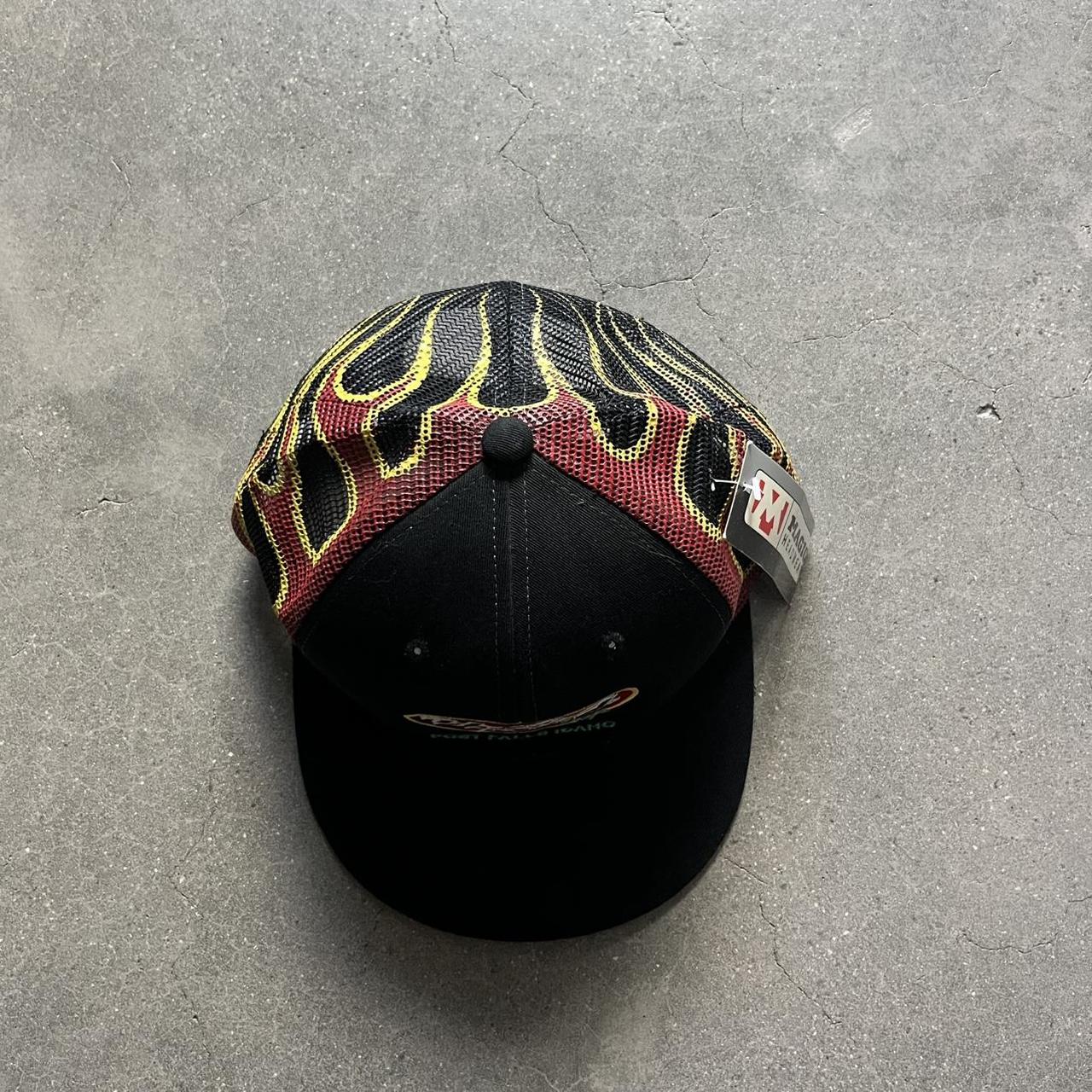 Dead stock hot rod racing SnapBack hat. Vintage hot... - Depop