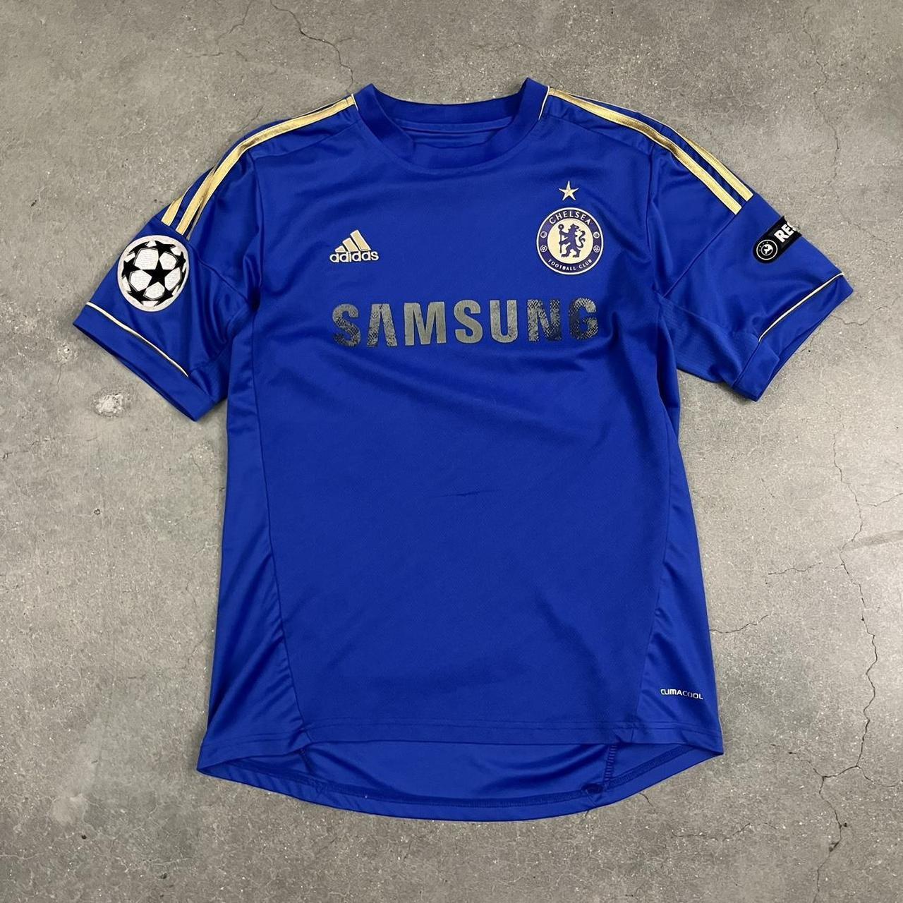 2012 adidas Chelsea football club Samsung jersey... | Depop