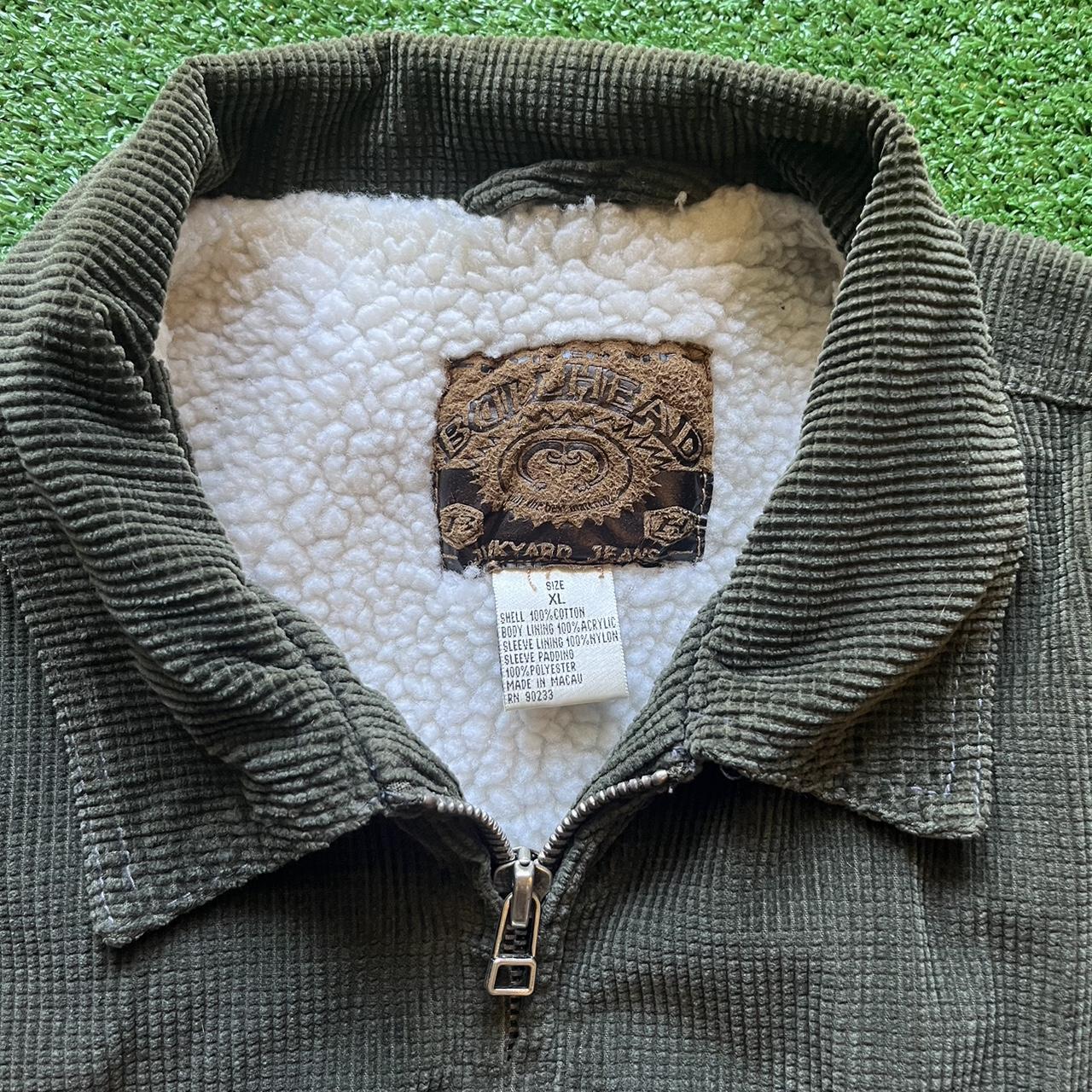 vintage bullhead outer corduroy jacket size XL great... - Depop