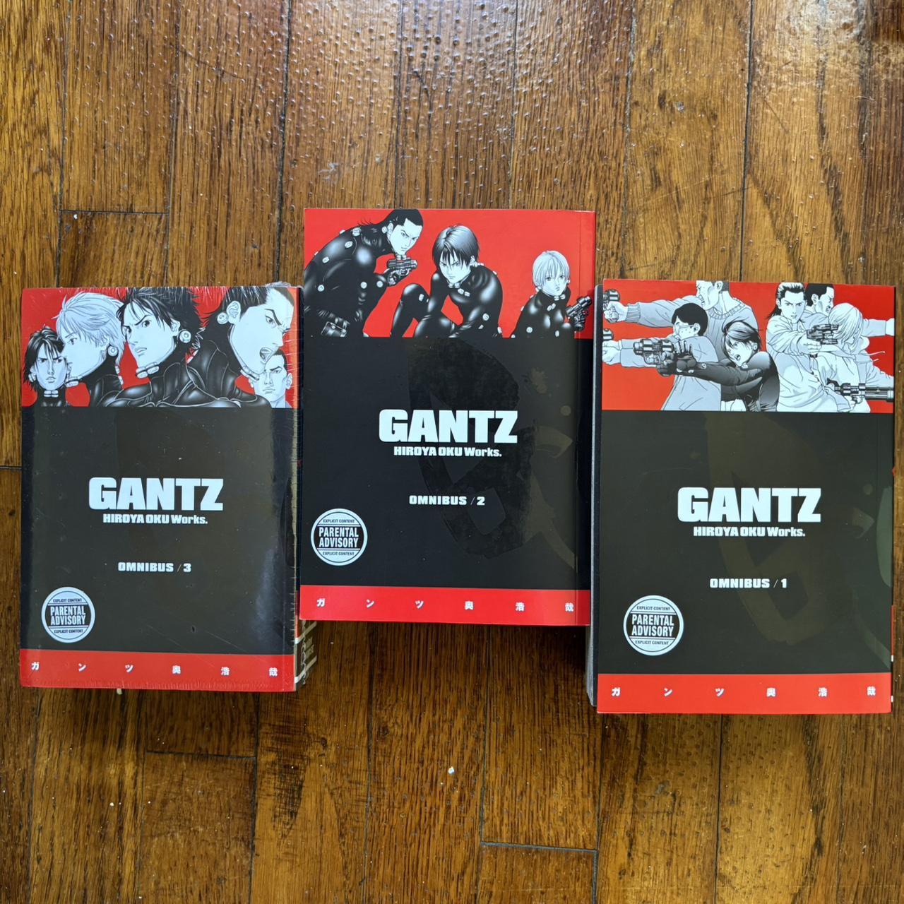 Gantz omnibus 1-3 9/10 condition #manga #horror... | Depop