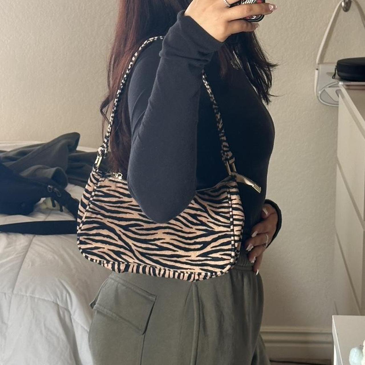 Princess Polly small animal print shoulder bag Worn... - Depop