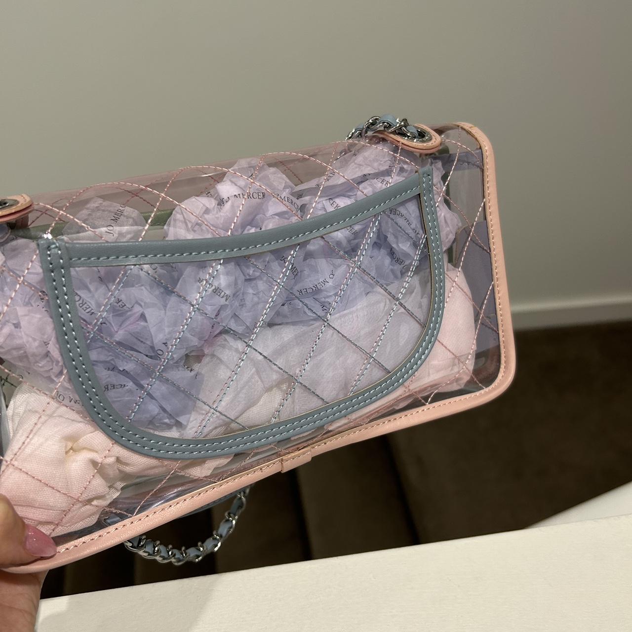 Transparent flap bag - free shipping In excellent... - Depop
