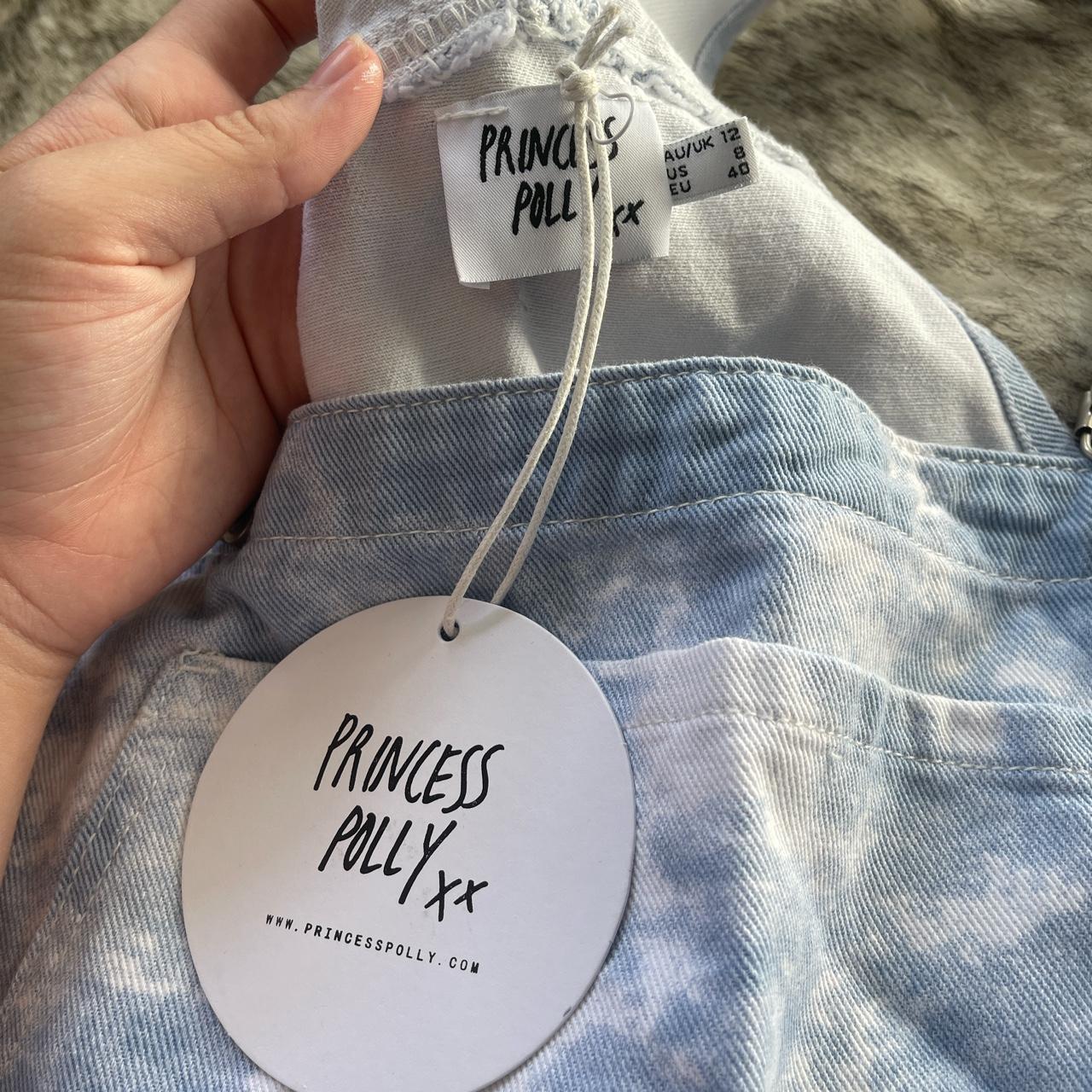 PRINCESS POLY BRAND NEW JEMMA TIE DYE PLAYSUIT BLUE... - Depop