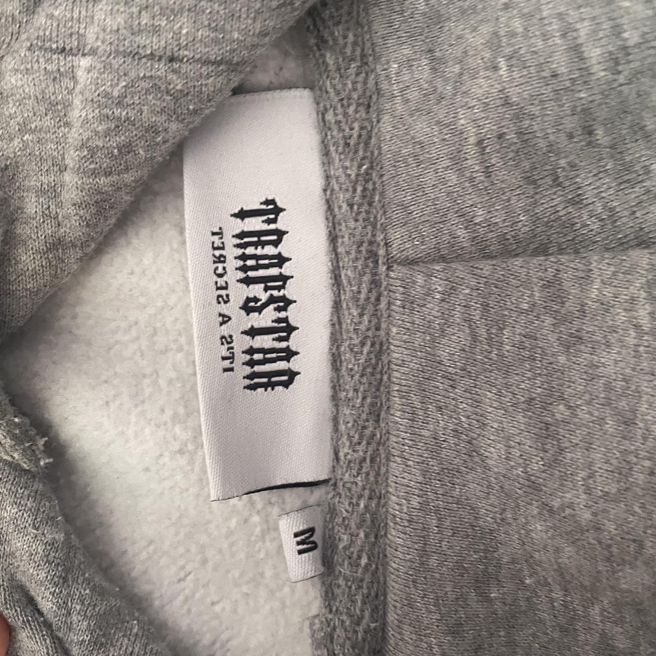 Red and grey Trapstar tracksuit good condition. Size... - Depop