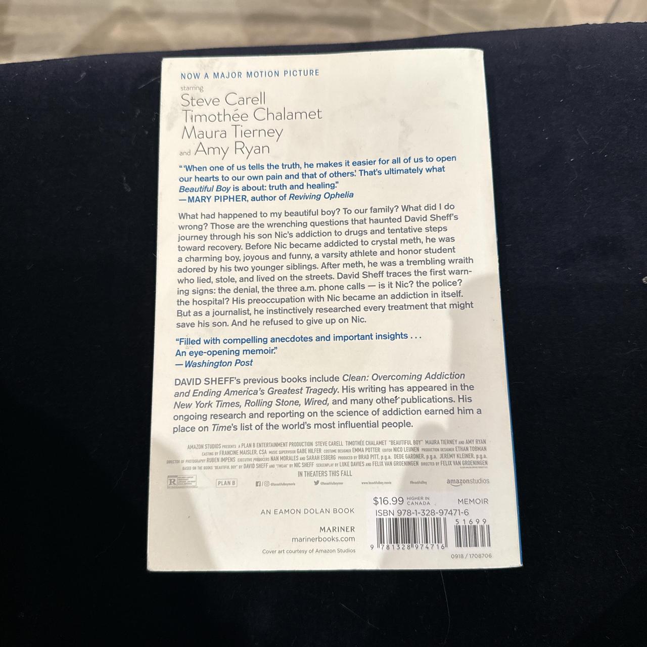 Beautiful boy by David Sheff #memoir #timotheechalamet - Depop
