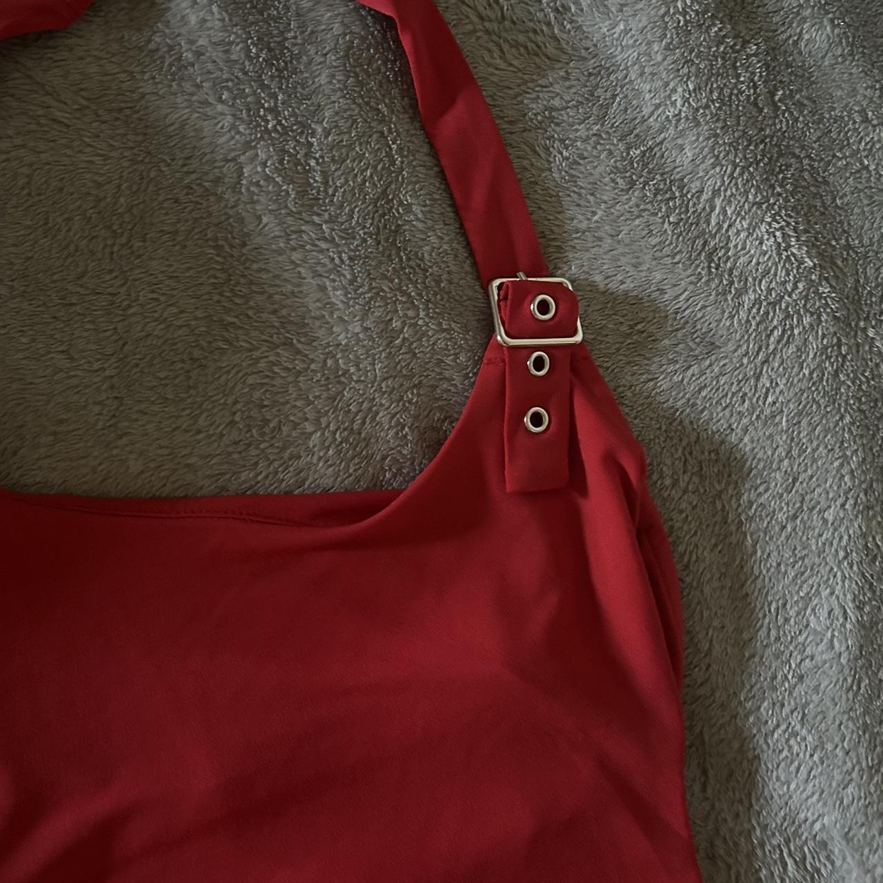 Glassons red open back halter top ️ ️ I haven’t worn... - Depop