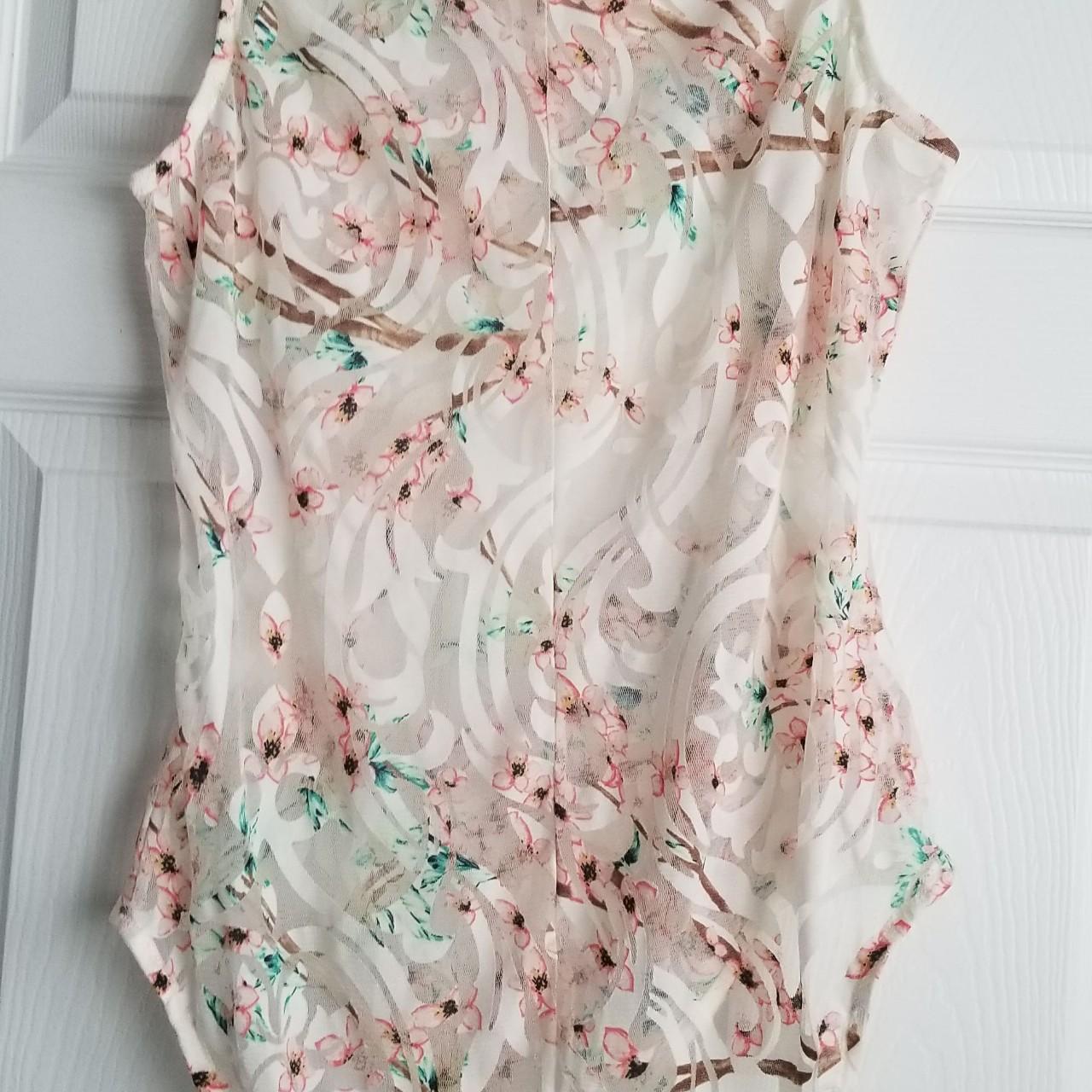 Fashion To Figure Sheer Bodysuit Size 1 Excellent... - Depop