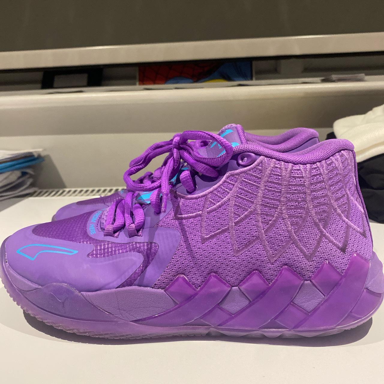 Lamelo ball shoes Mb.01 Purple Rare can’t find on... - Depop
